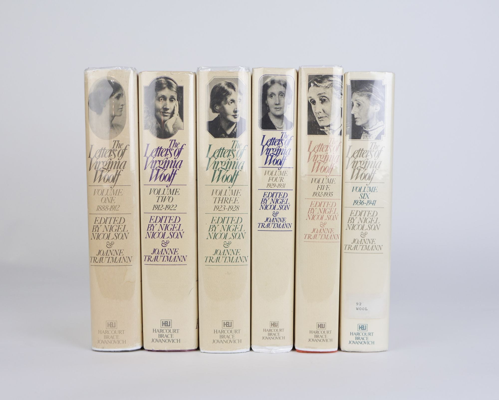 THE LETTERS OF VIRGINIA WOOLF [Six Volumes] by Woolf, Virginia ...