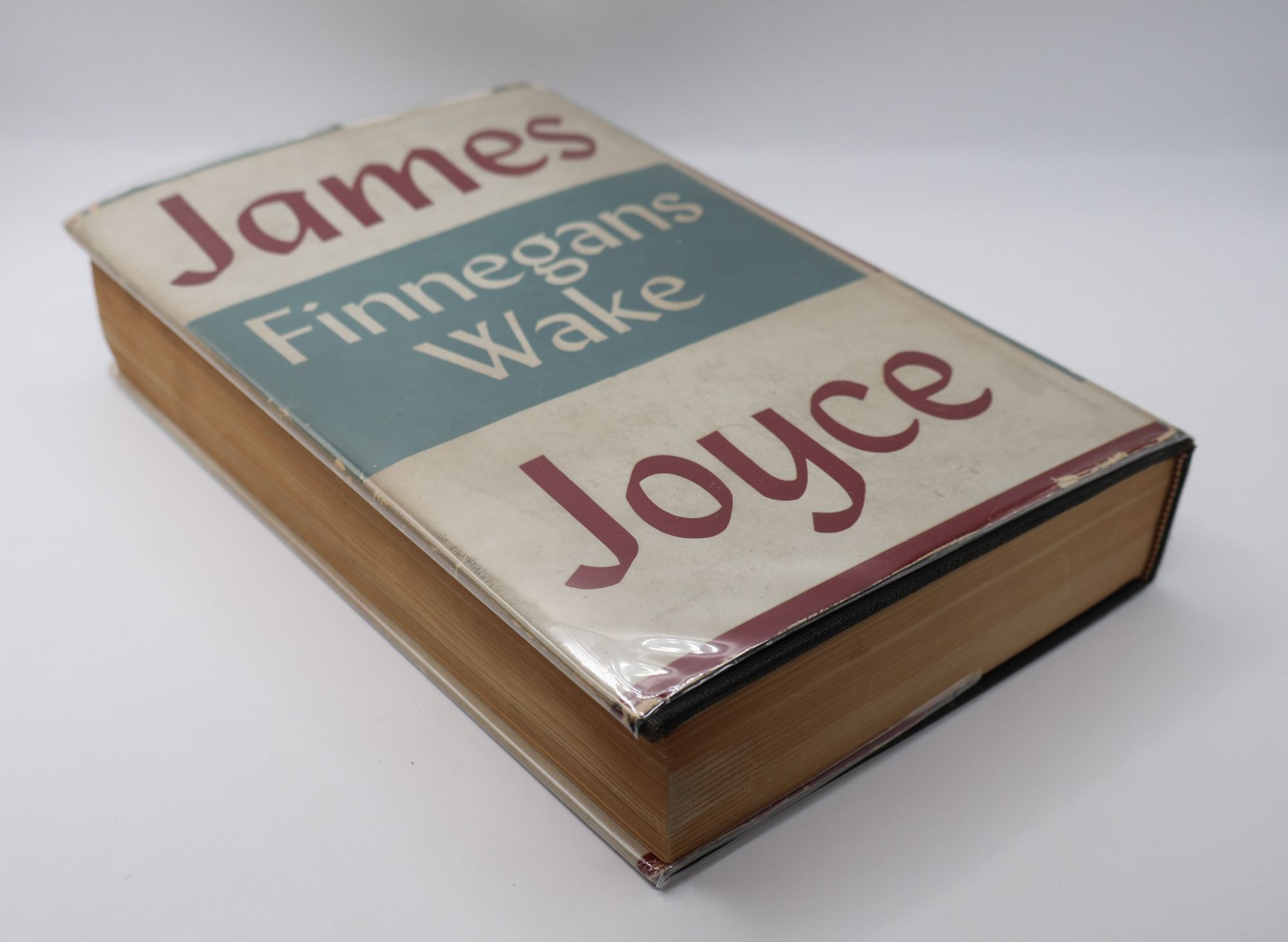FINNEGANS WAKE [with] CORRECTIONS OF MISPRINTS IN FINNEGANS WAKE by ...