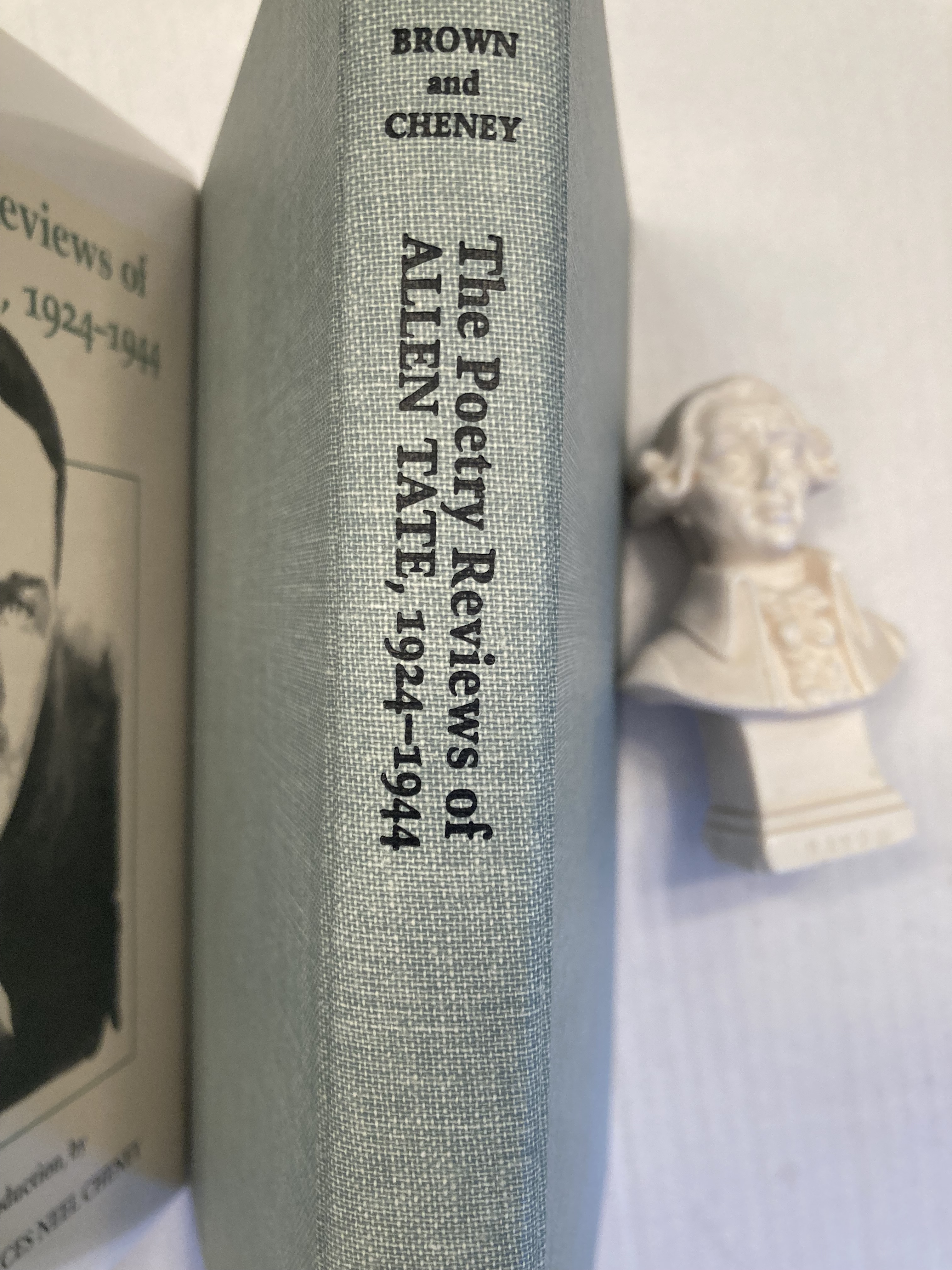 The Poetry Reviews of Allen Tate 1924-1944 by TATE, Allen. BROWN, Ashley, and Frances Neel ...