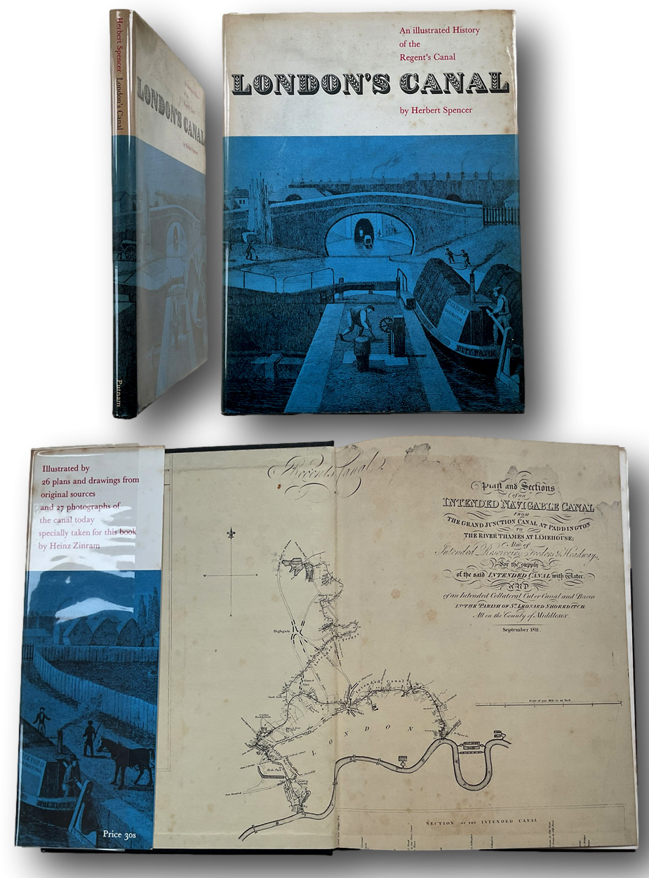 LONDON'S CANAL The History of Regent's Canal by SPENCER, Herbert ...