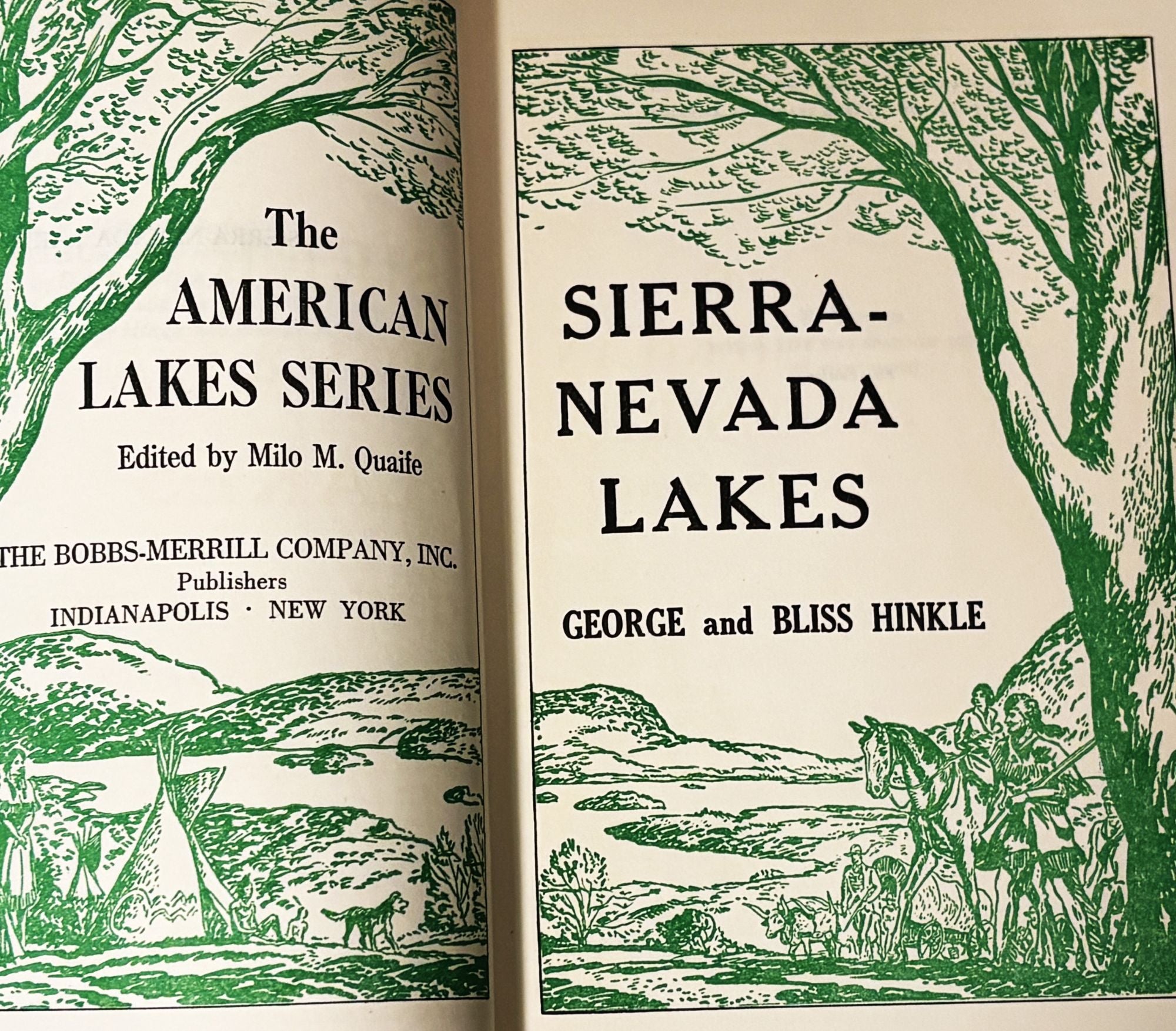 Sierra-Nevada Lakes, The American Lakes Series par George & Bliss ...