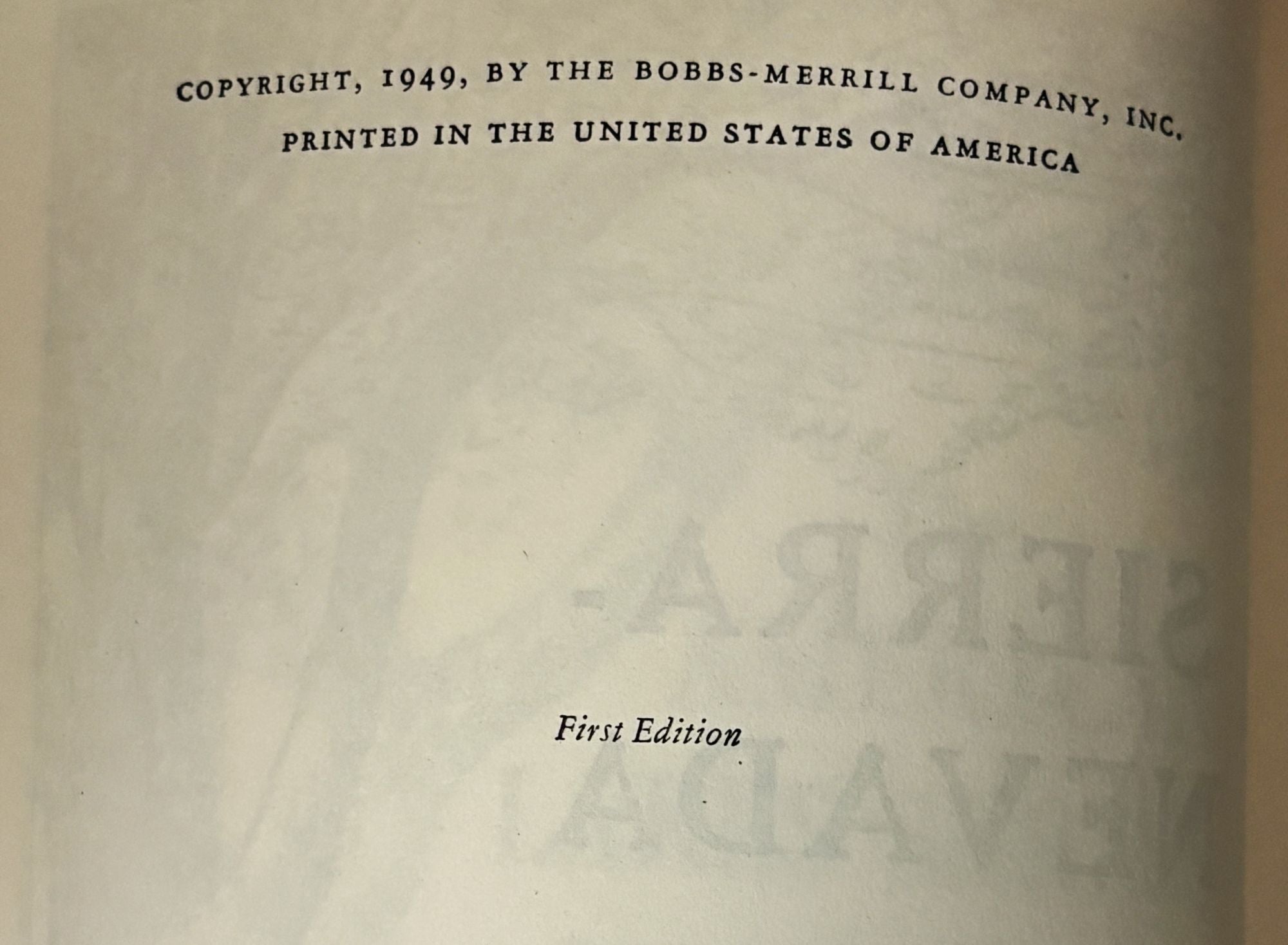 Sierra-Nevada Lakes, The American Lakes Series par George & Bliss ...