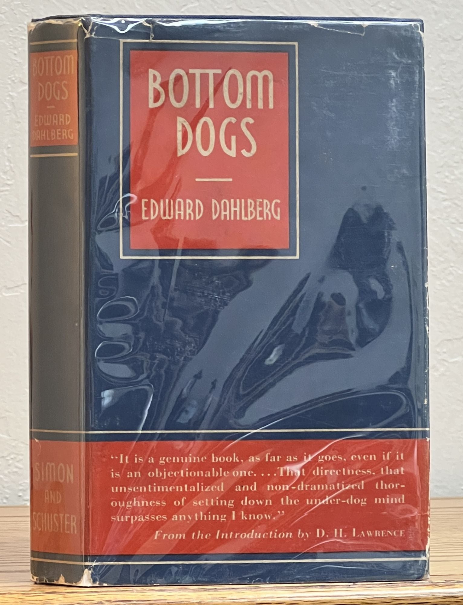 BOTTOM DOGS With an Introduction by D. H. Lawrence. by Dahlberg, Edward ...