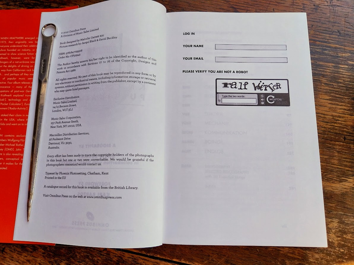 Kraftwerk: Publikation by David Buckley: Fine Hardcover (2012) 1st ...