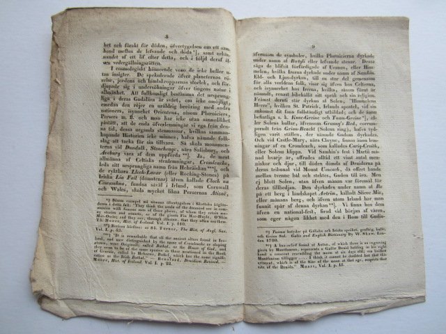 Ossian Och Hans Sanger. Academisk Afhandling . under. P. D. A. Atterbom ...