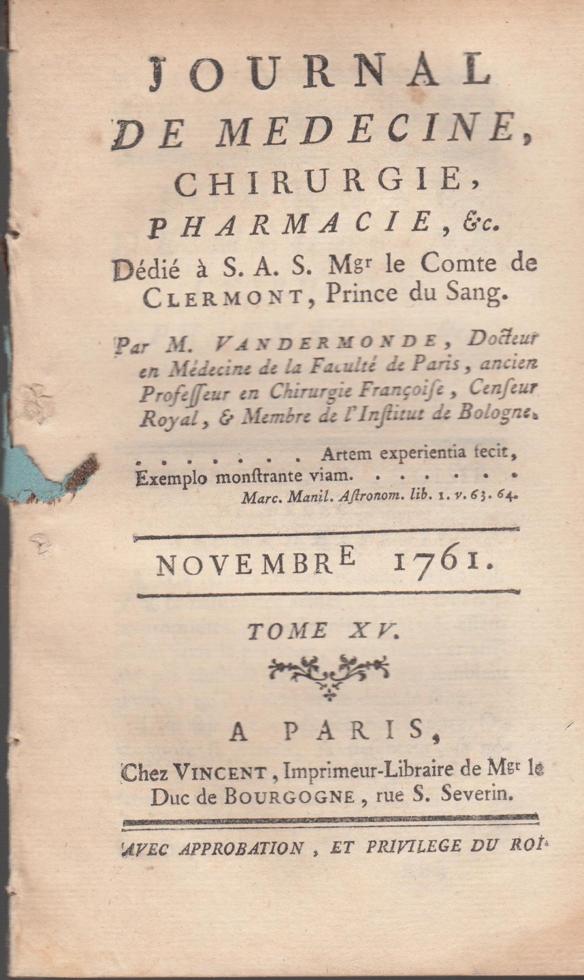 Observation sur un enfant monstrueux by Thibault, chirurgien à Noyon ...