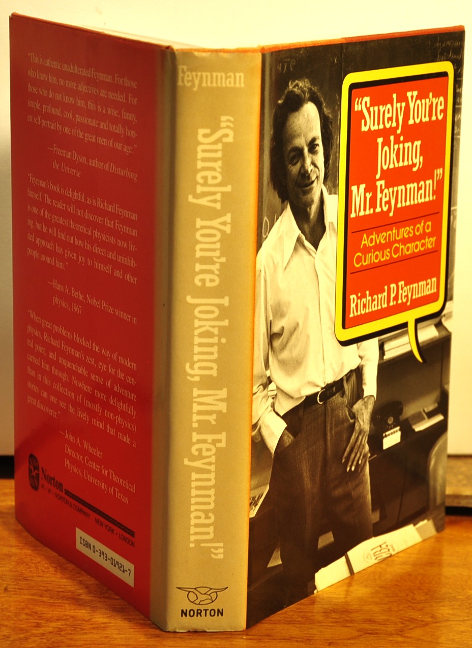 "Surely You're Joking, Mr. Feynman!" : Adventures of a Curious Character by Feynman, Richard ...