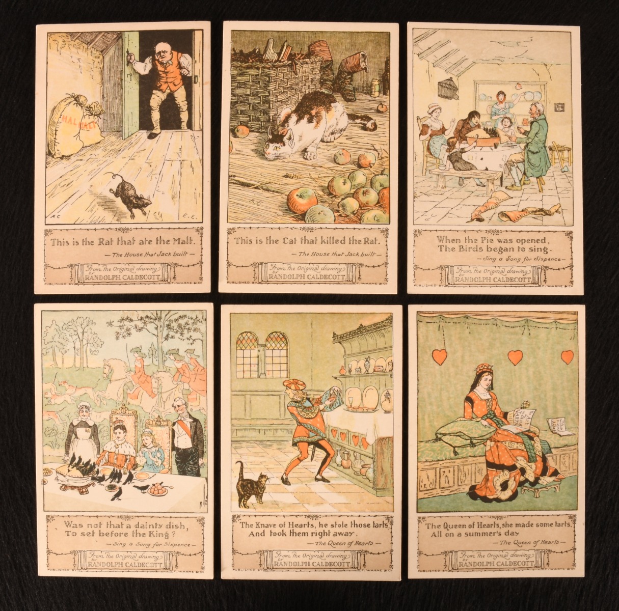 Randolph Caldecott Illustrated Postcards by Randolph Caldecott: Fine ...