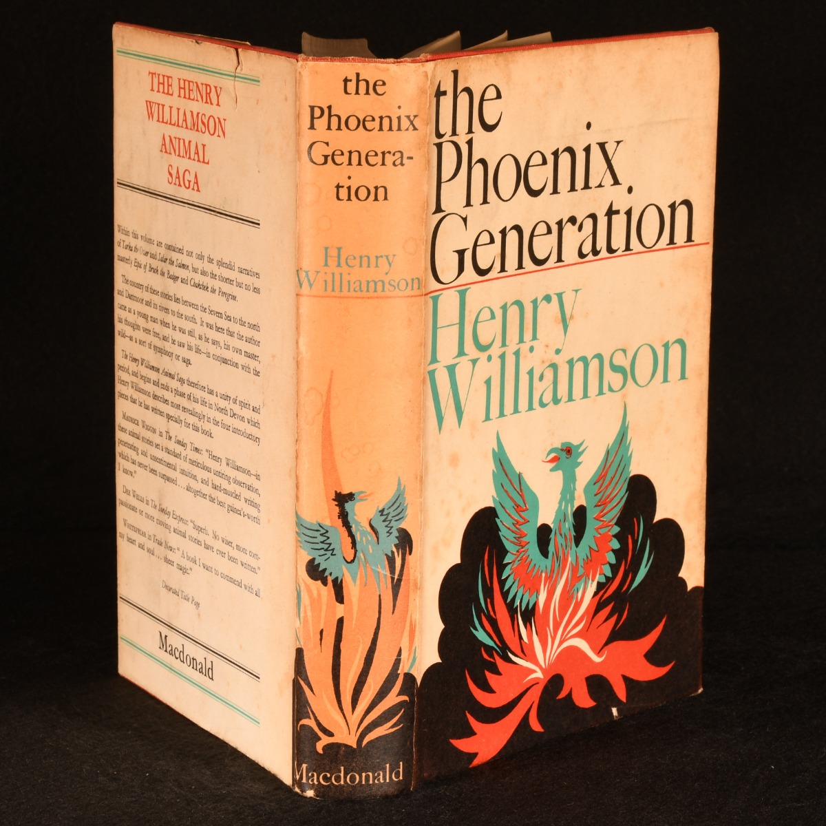The Phoenix Generation & The Dark Lantern by Henry Williamson: Very Good Cloth (1965) First ...