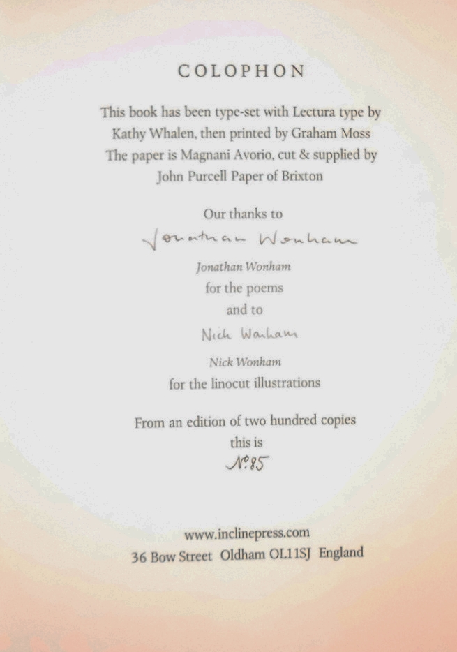 Steel Horizon - Poems of the North Sea (Signed limited edition) by ...