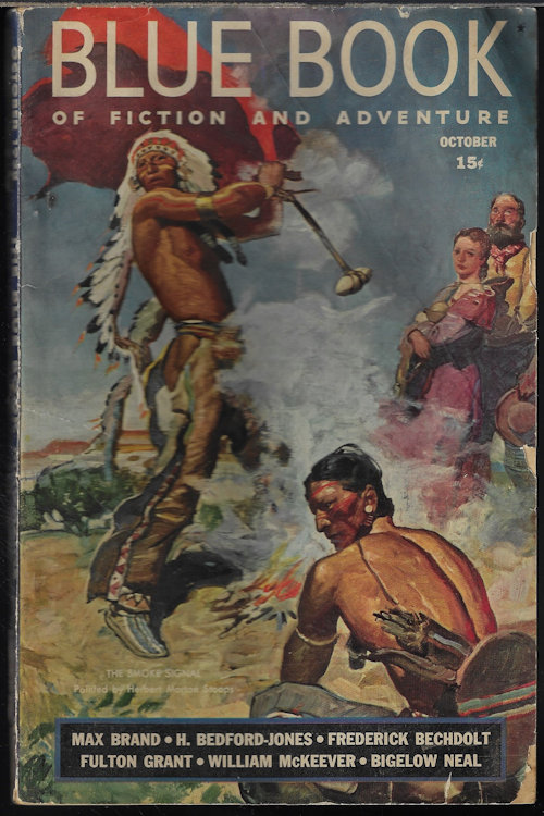 BLUE BOOK Magazine: October, Oct. 1938 ("Nevada Gold") by Blue Book ...