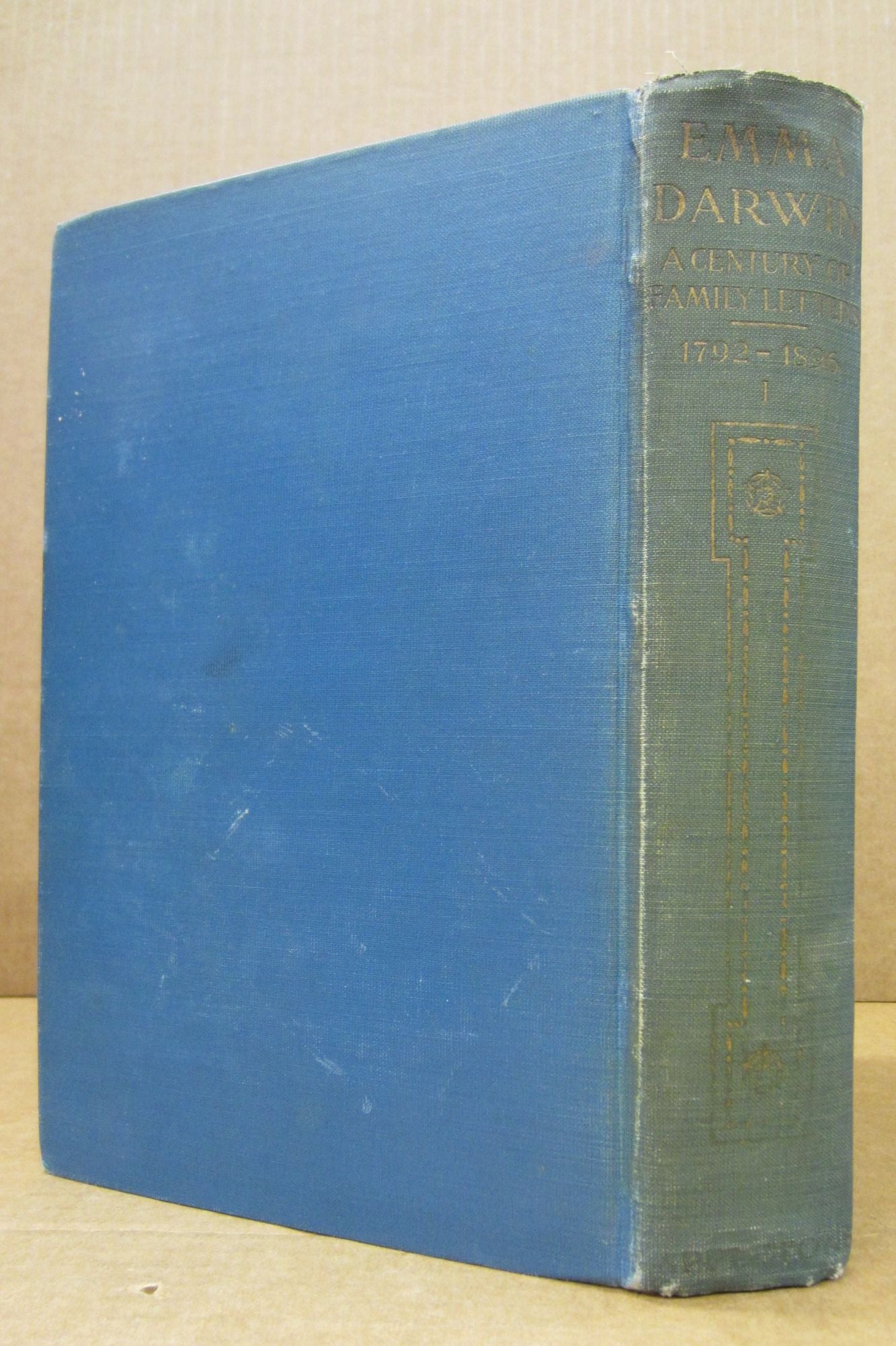 Emma Darwin A Century of Family Letters 1792 - 1896 in two volumes by ...