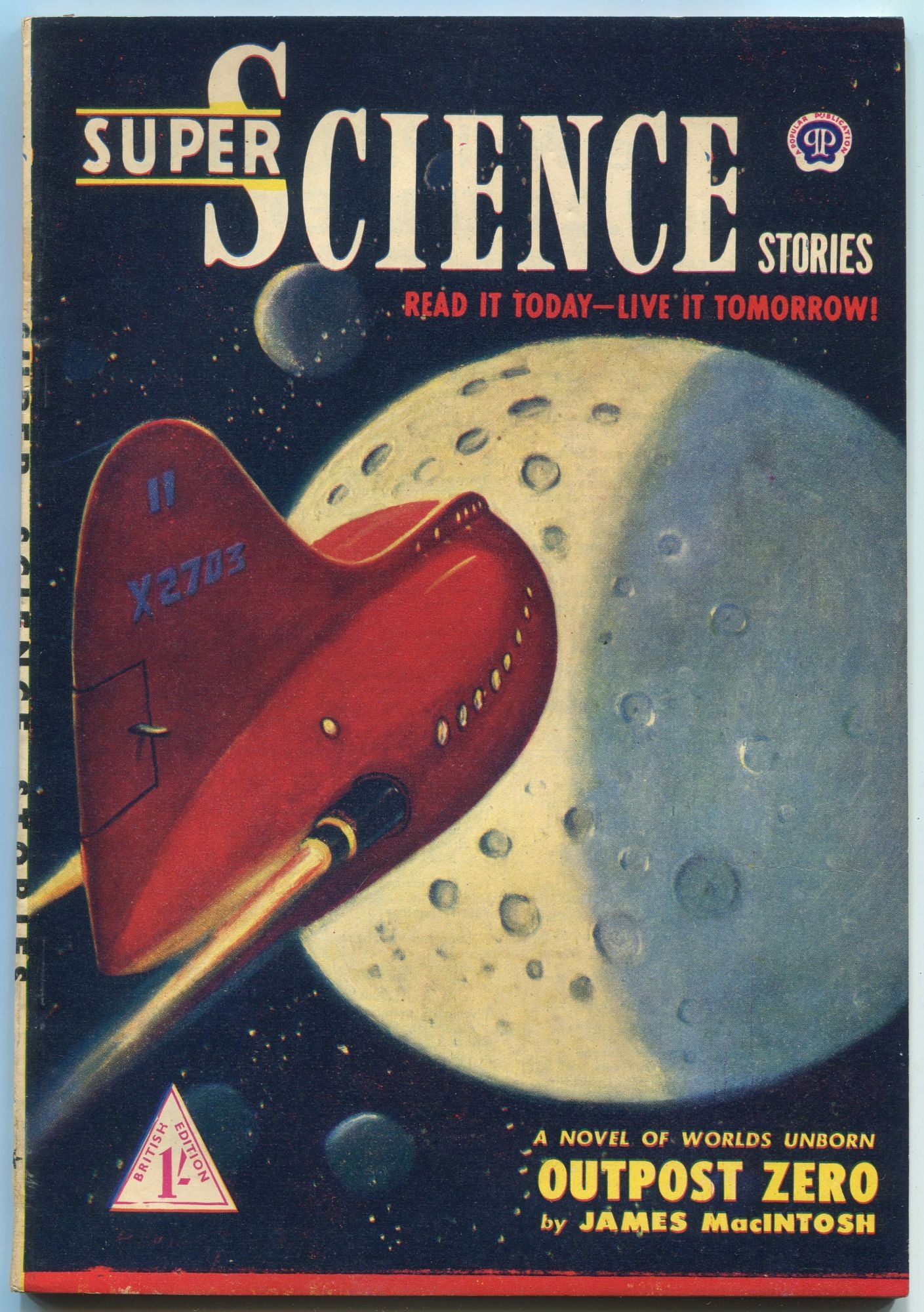 [Pulp magazine]: Super Science Stories No. 7 (British edition) by ...
