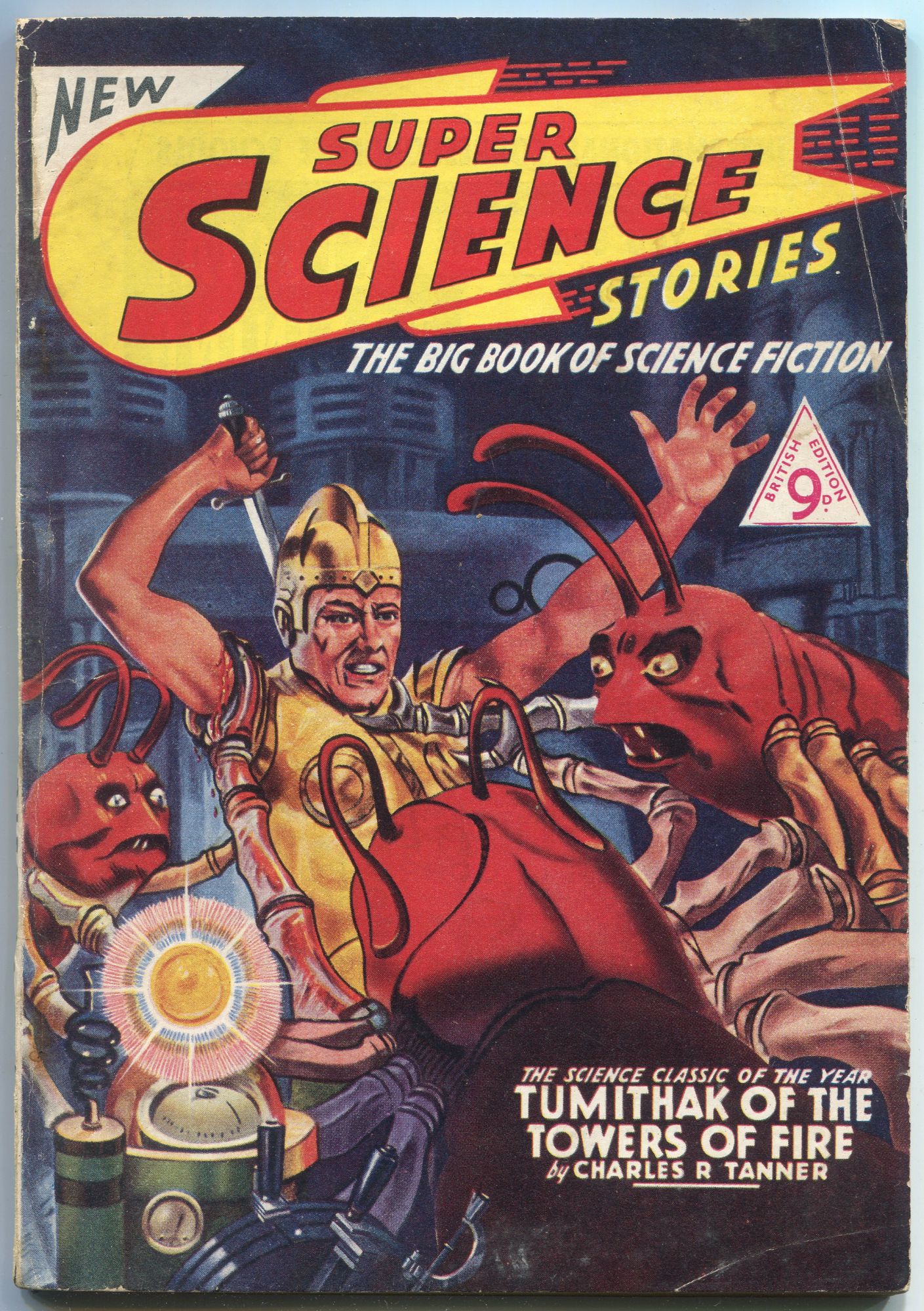 [Pulp magazine]: Super Science Stories No. 14 (British edition) by ...