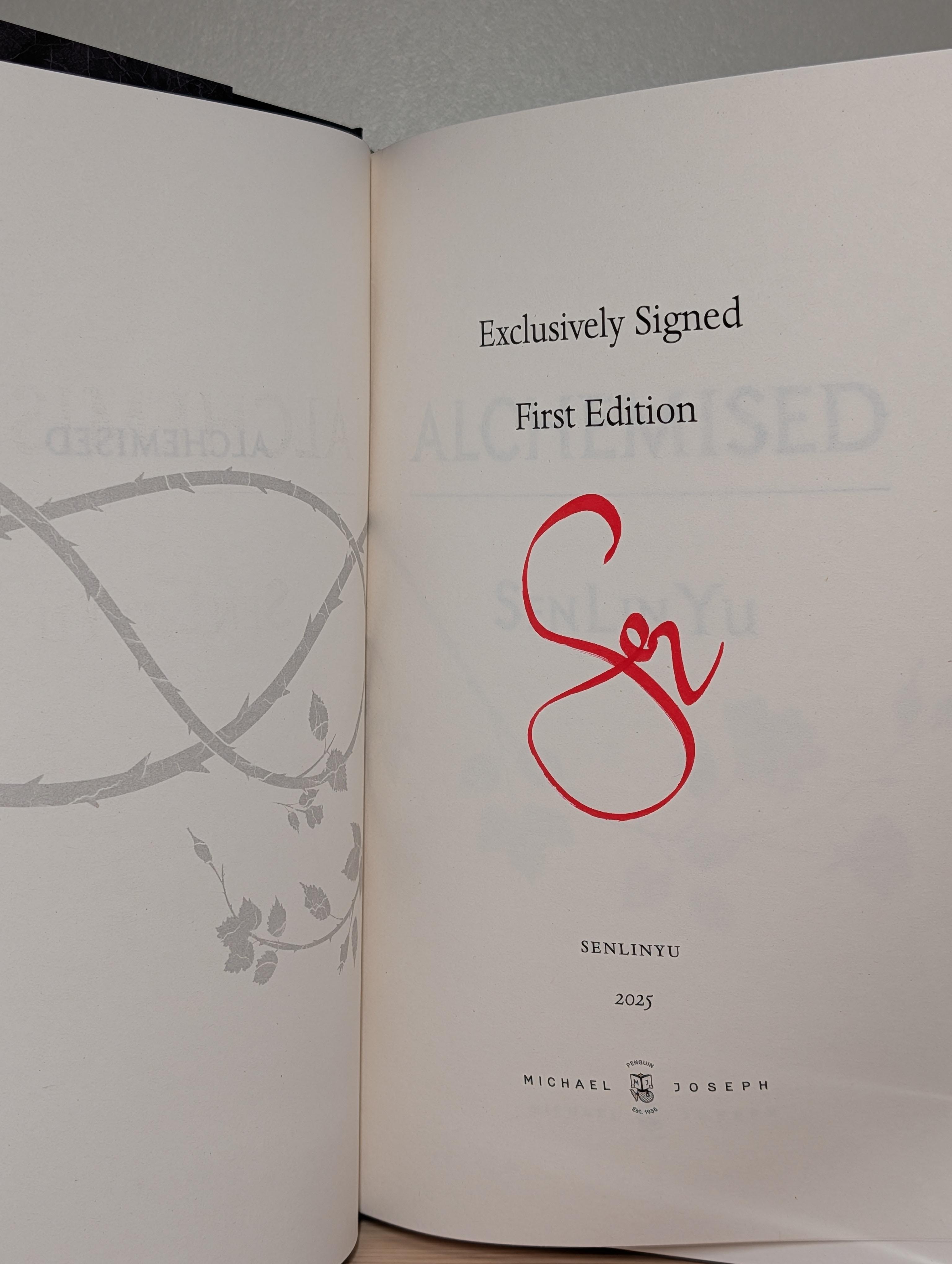 Alchemised (Signed First Edition) by SenLinYu: Fine Hardcover (2025 ...