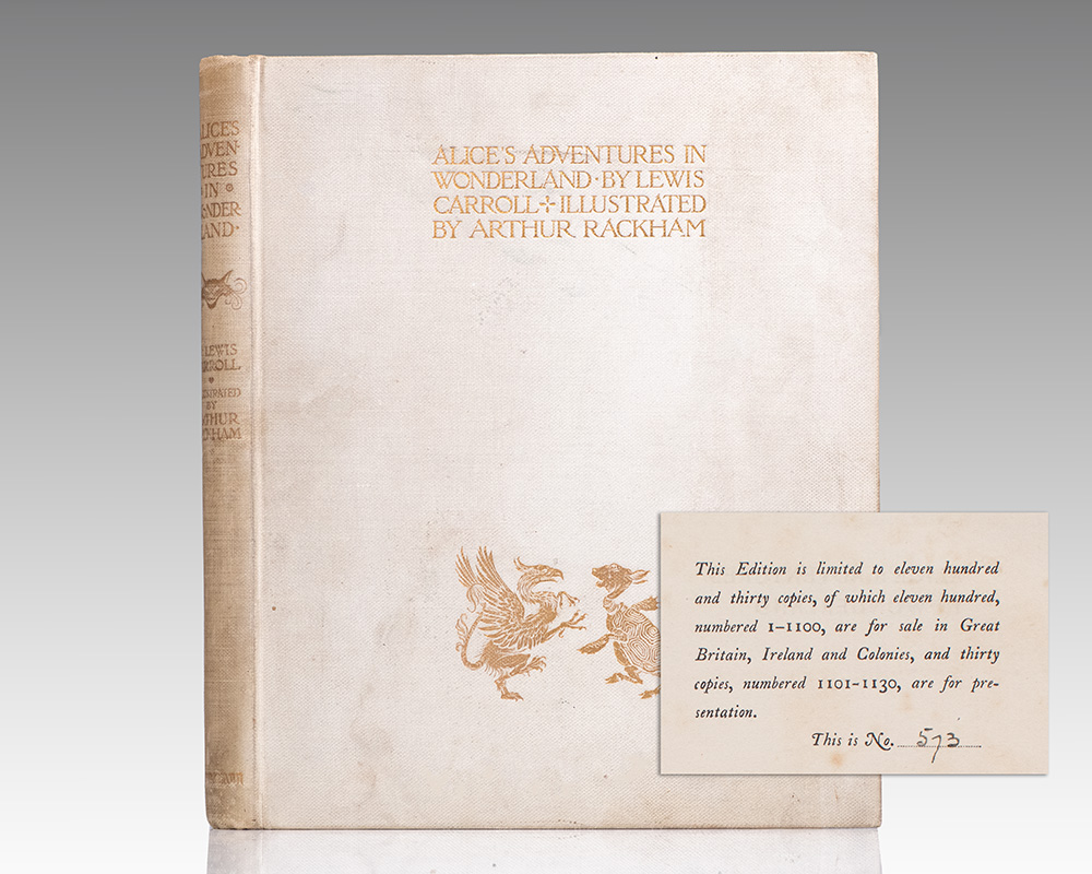 Alice's Adventures In Wonderland. by Carroll, Lewis. [Charles Lutwidge ...