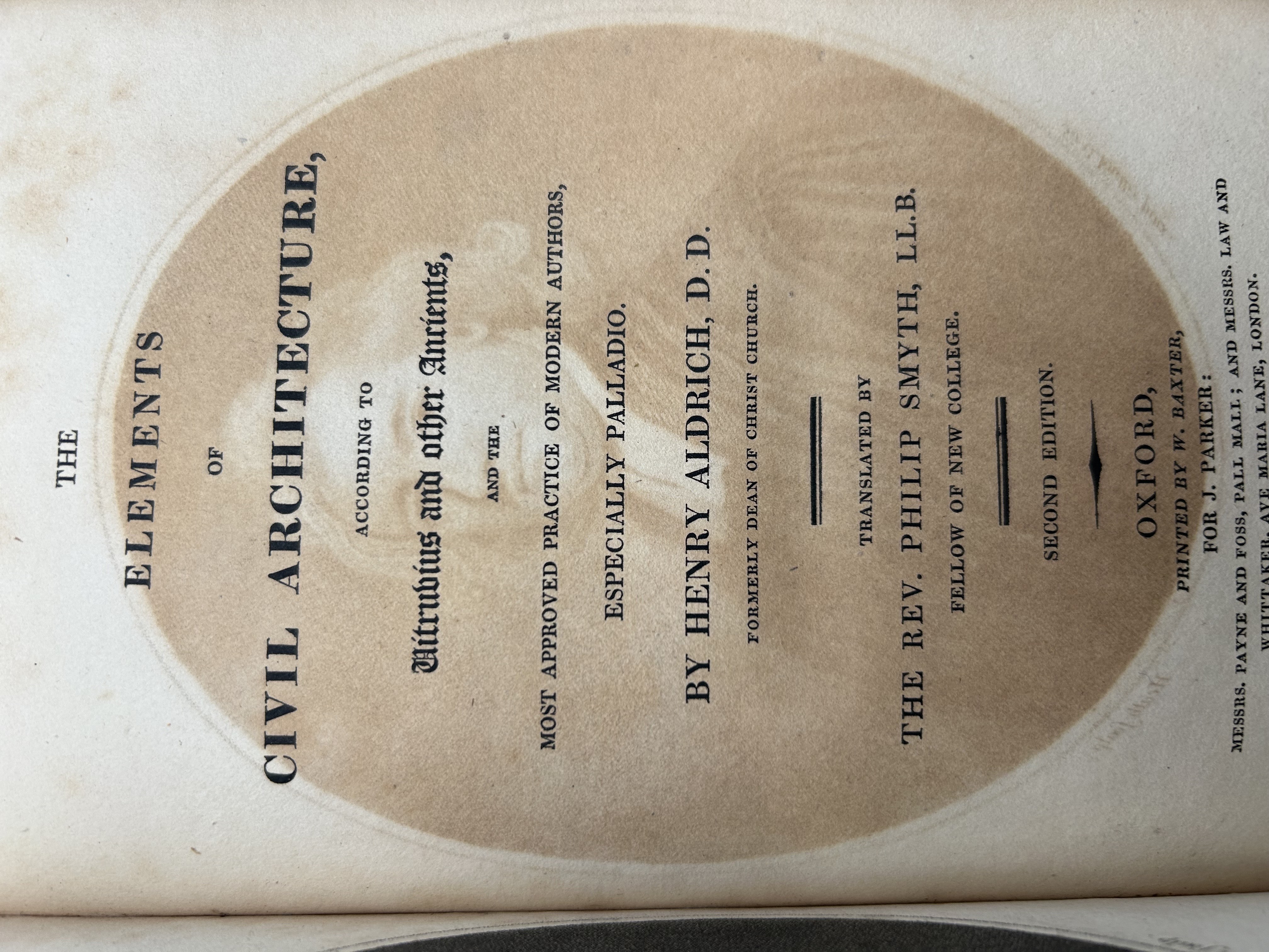 Elements Of Civil Architecture According To Vitruvius And Other ...