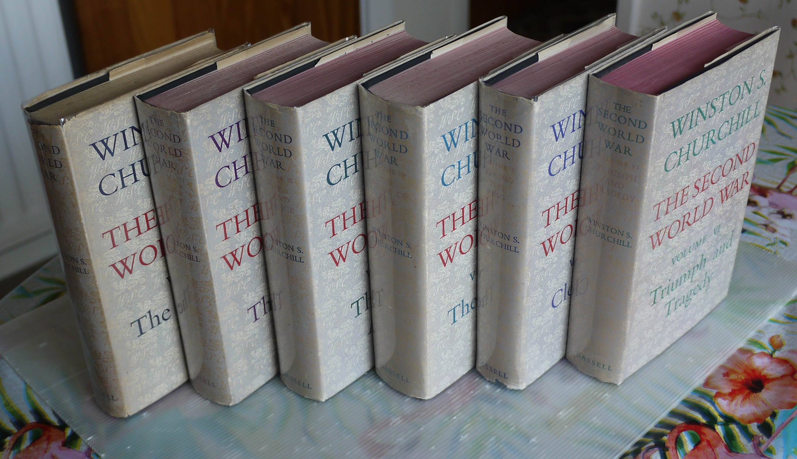 The Second World War (6Volumes) by Winston S.Churchill: Very Good ...