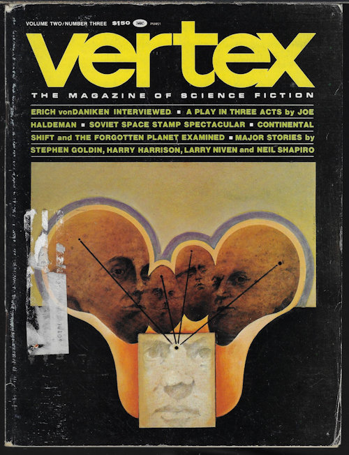 VERTEX: August, Aug. 1974 par Vertex (Neil Shapiro; John Varley; Larry ...