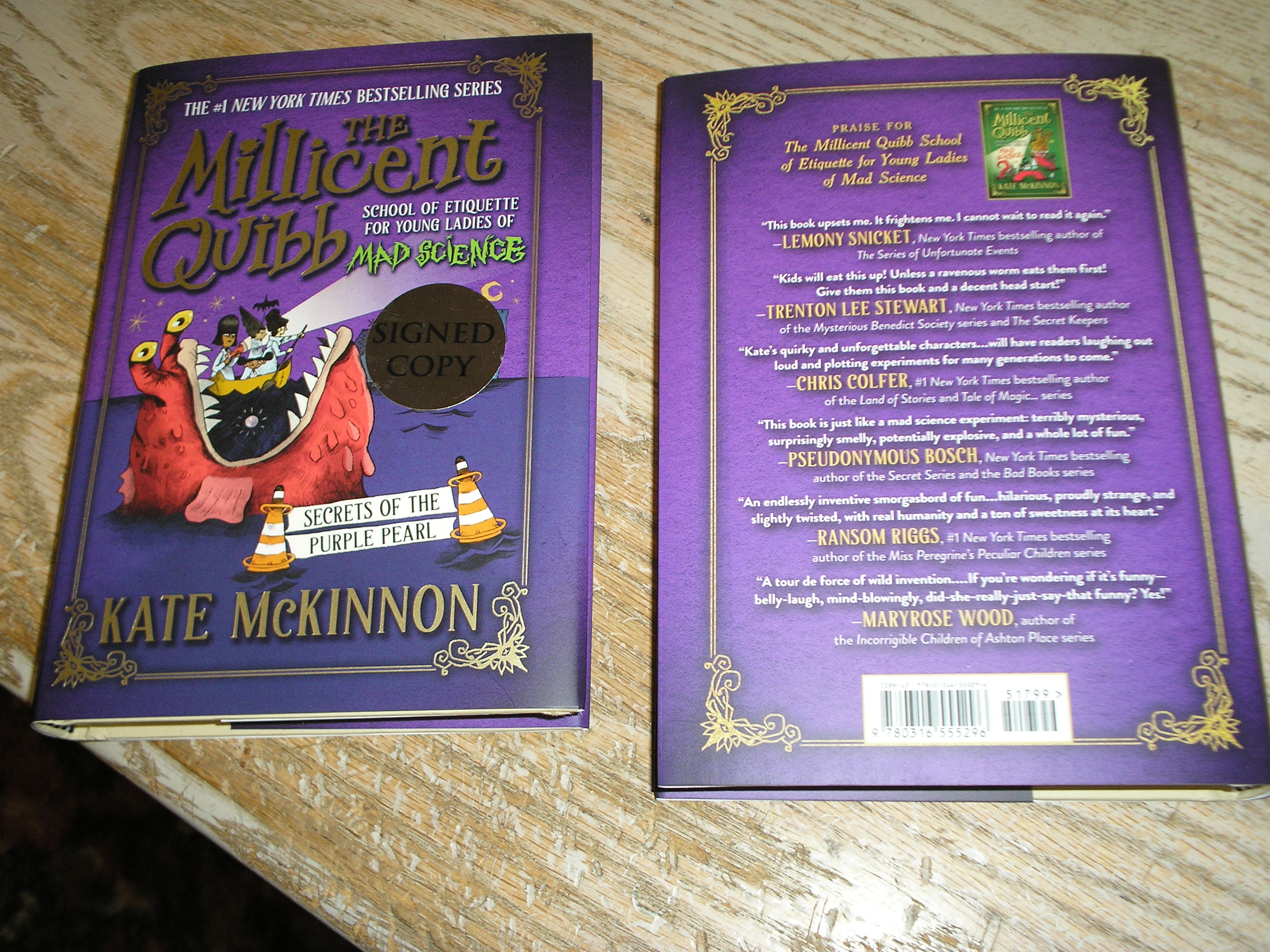 Secrets of the Purple Pearl (The Millicent Quibb School of Etiquette ...