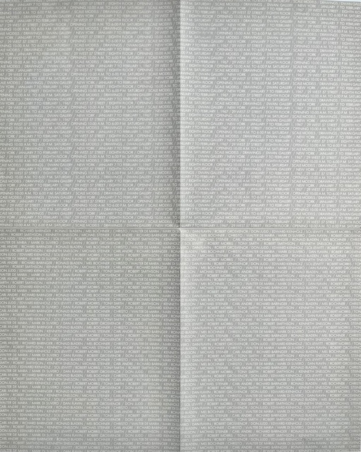 Scale Models and Drawings. by DWAN GALLERY.: (1967) | Tim Byers Art Books