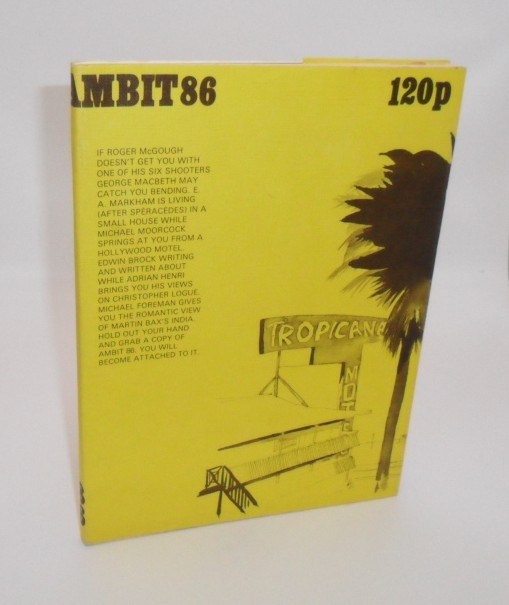 Ambit 86 : a quarterly of poems, short stories, drawings and criticism ...