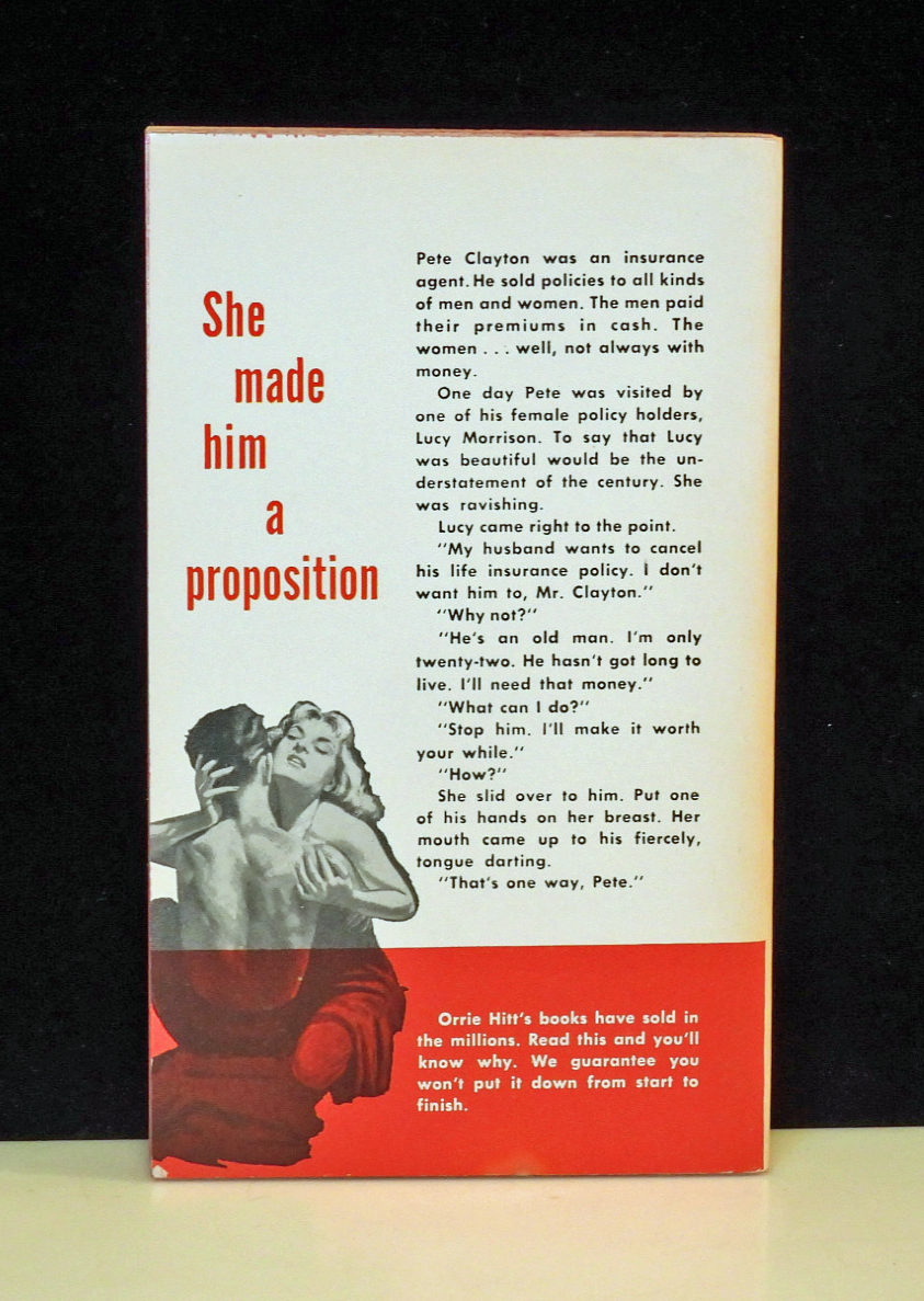 Affair with Lucy by Orrie Hitt: Very Good Soft cover (1959) 1st Edition ...