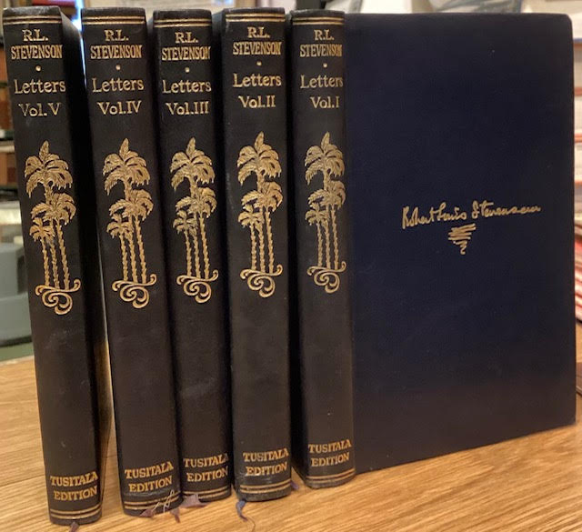 The Works of Robert Louis Stevenson. Tusitala Edition. [35 Volumes] by ...