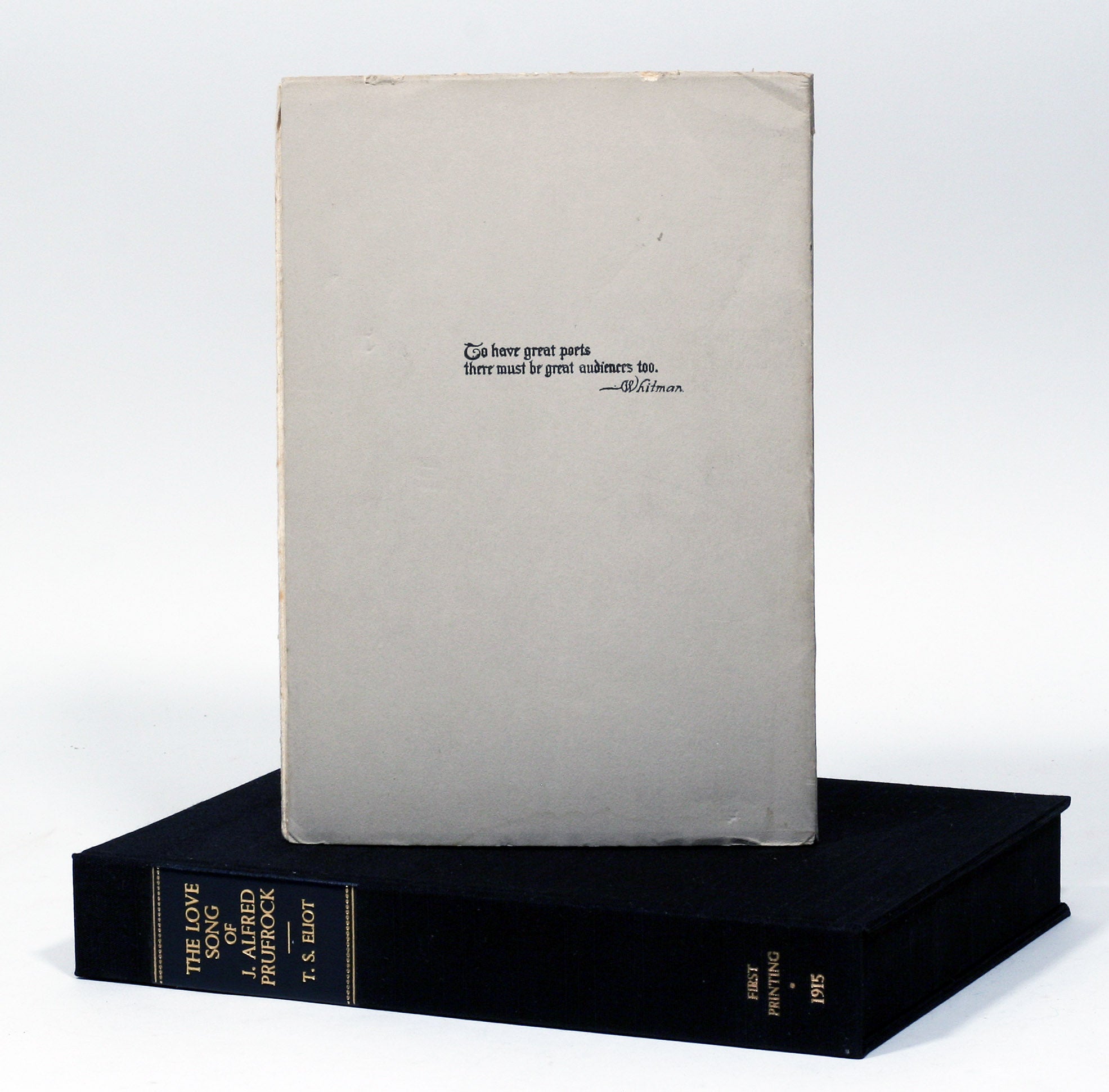 The Love Song of J. Alfred Prufrock by ELIOT, T.S.: Very Good Original ...