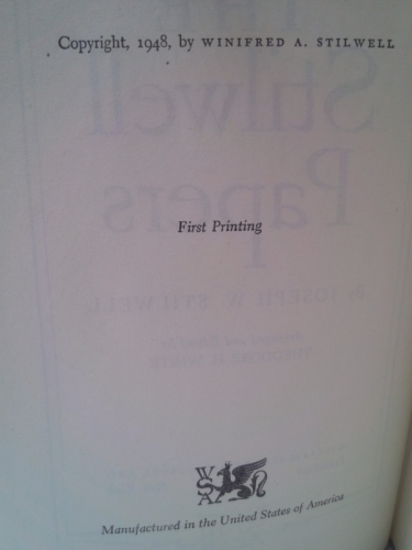 The Stilwell Papers by Joseph W.; White; Theodore H. Stilwell: Good ...