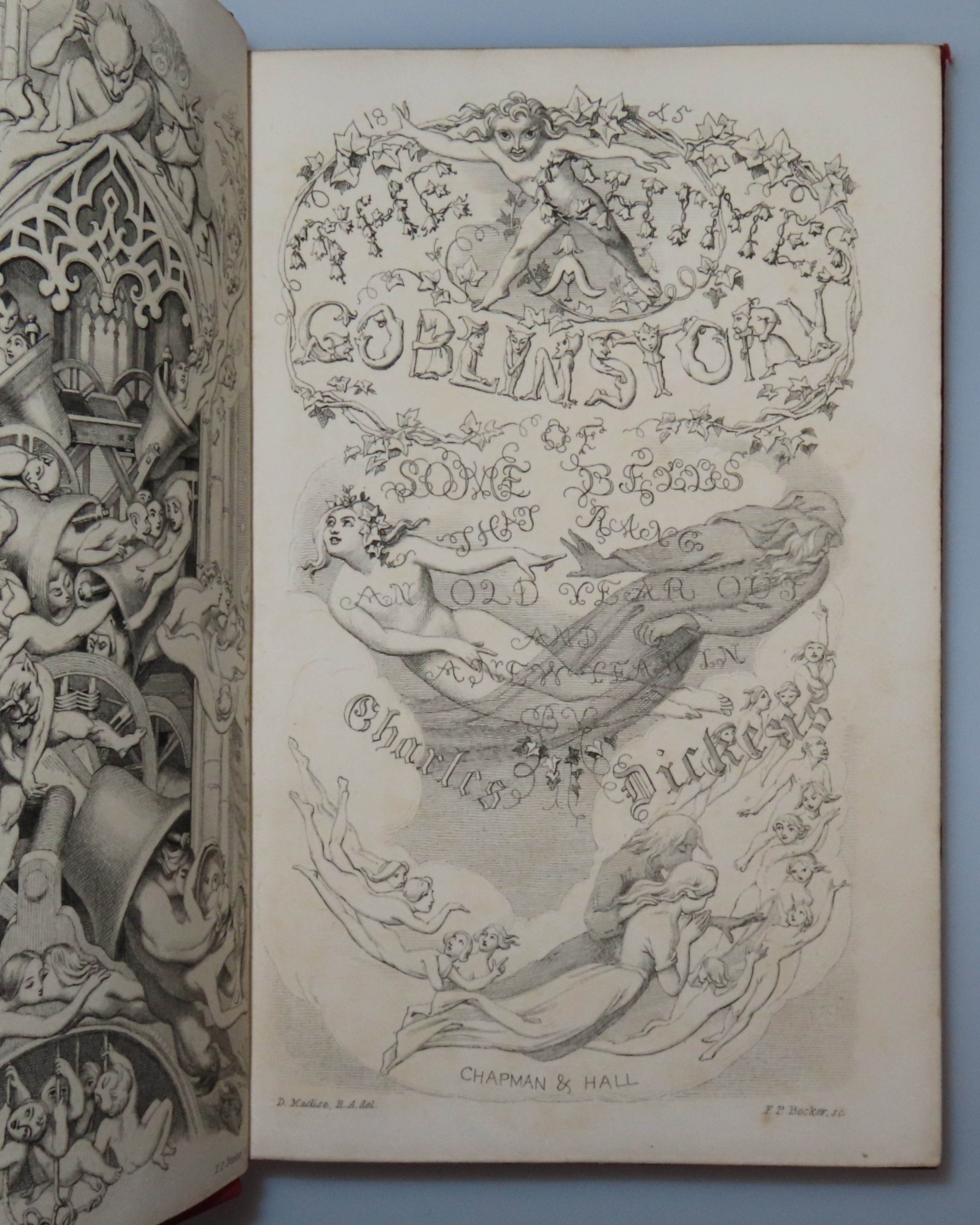 The Chimes: A Goblin Story by Charles Dickens: Hardcover (1845) First ...