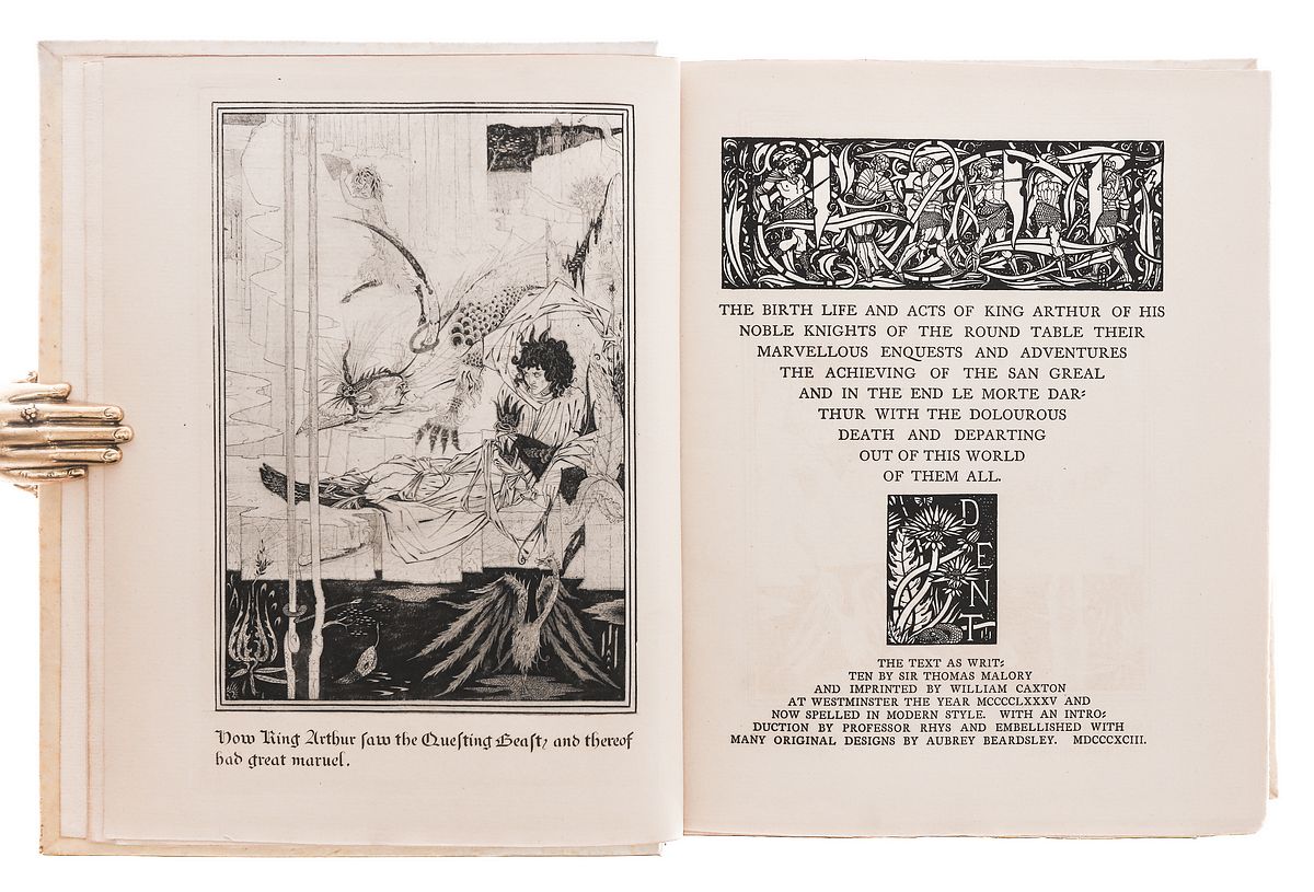 [Morte d'Arthur] The Birth, Life, and Acts of King Arthur, of his Noble ...