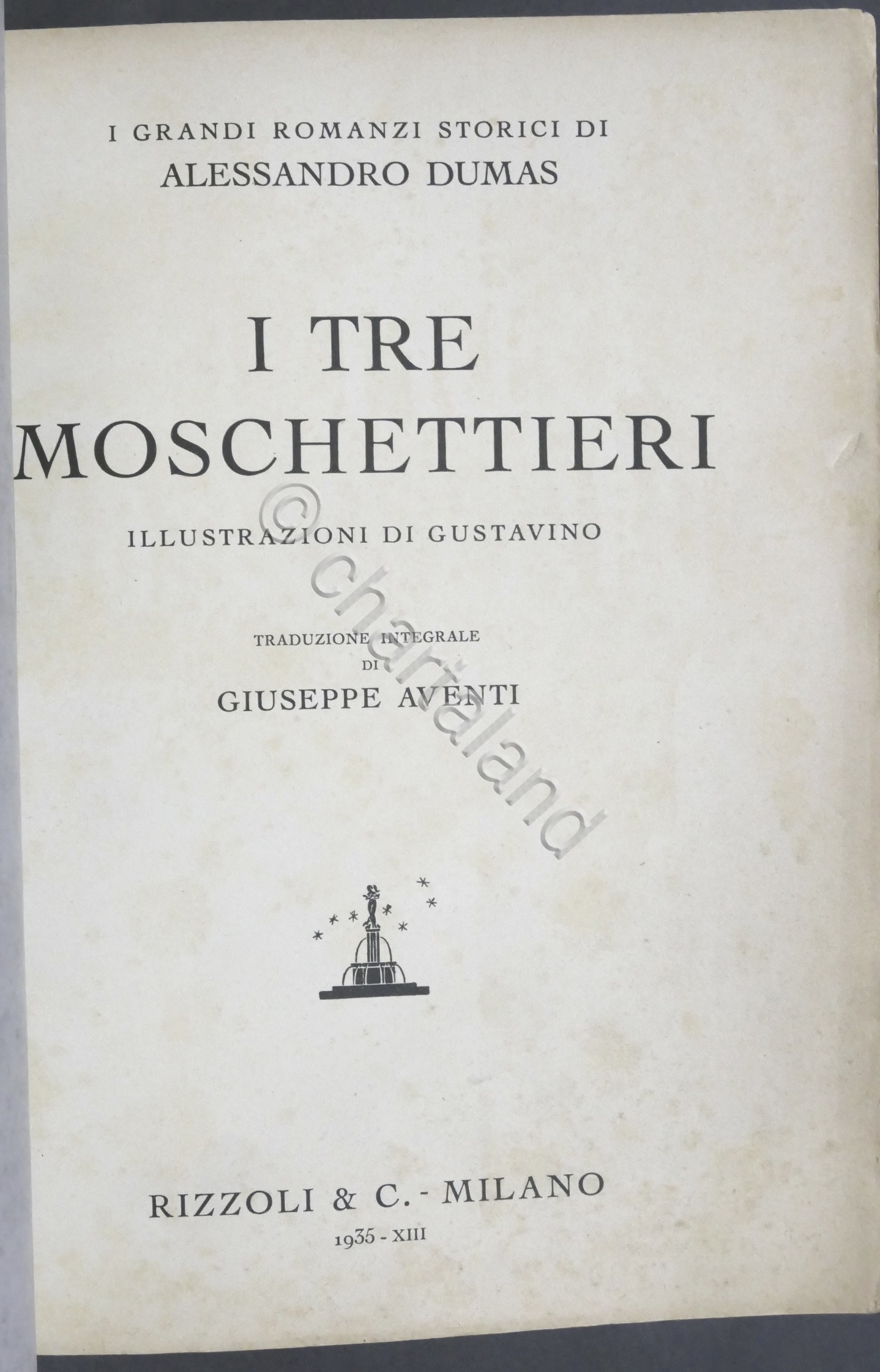 Alessandro Dumas - I tre moschettieri - Illustrazioni di Gustavino - ed ...