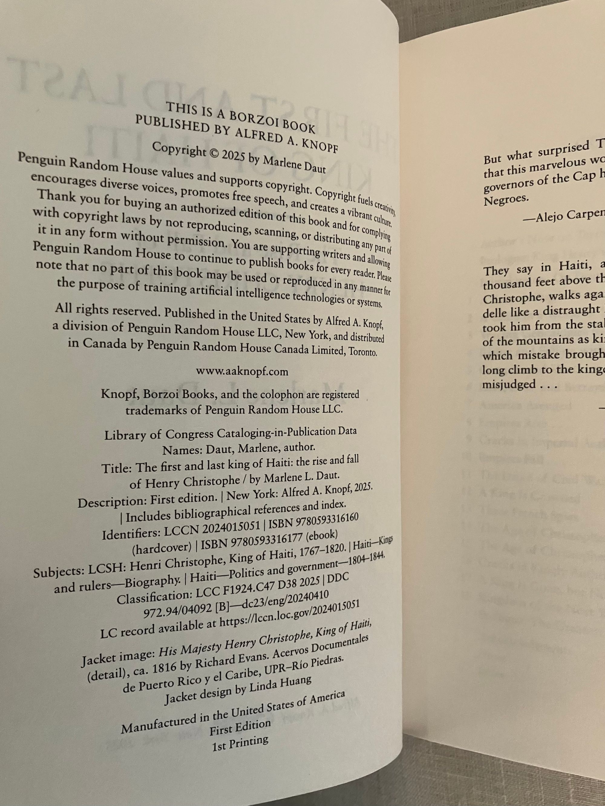 The First and Last King of Haiti: The Rise and Fall of Henry Christophe ...