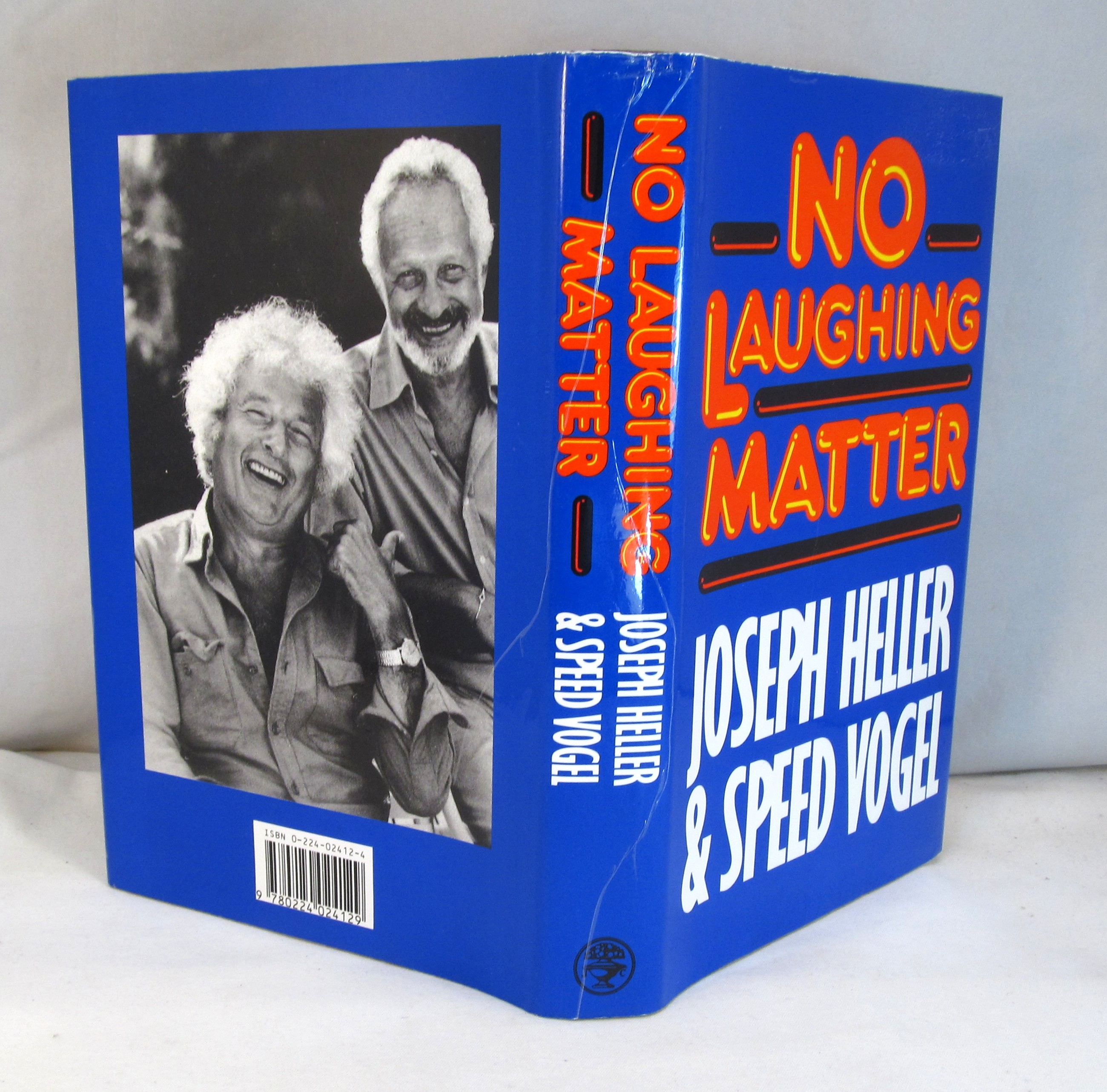 No Laughing Matter by Heller, Joseph; Vogel, Speed: Fine Hardcover (1986) 1st Edition, Signed by ...