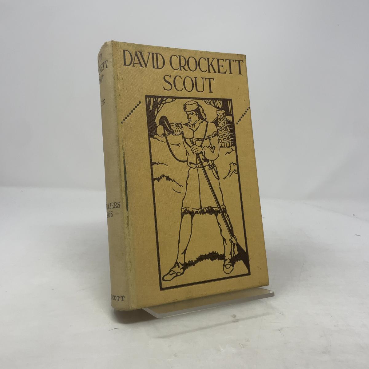 David Crockett Scout von Charles Fletcher Allen: Very Good Hardcover ...