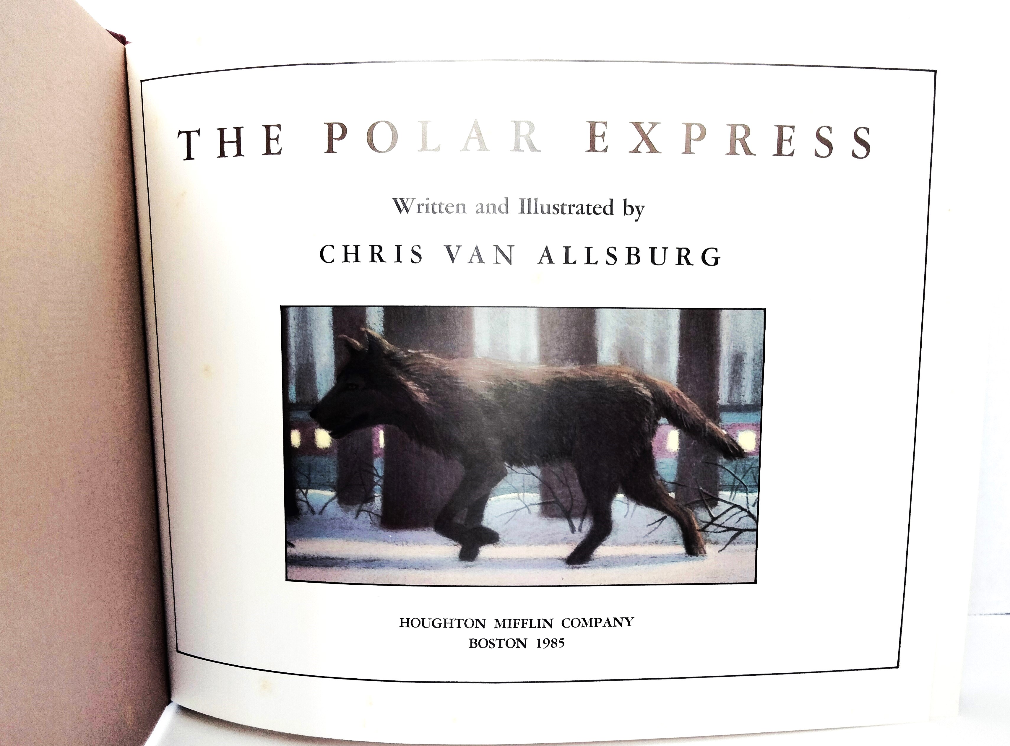 POLAR EXPRESS [First edition, 1st Printing] by Chris Van Allsburg: Very ...