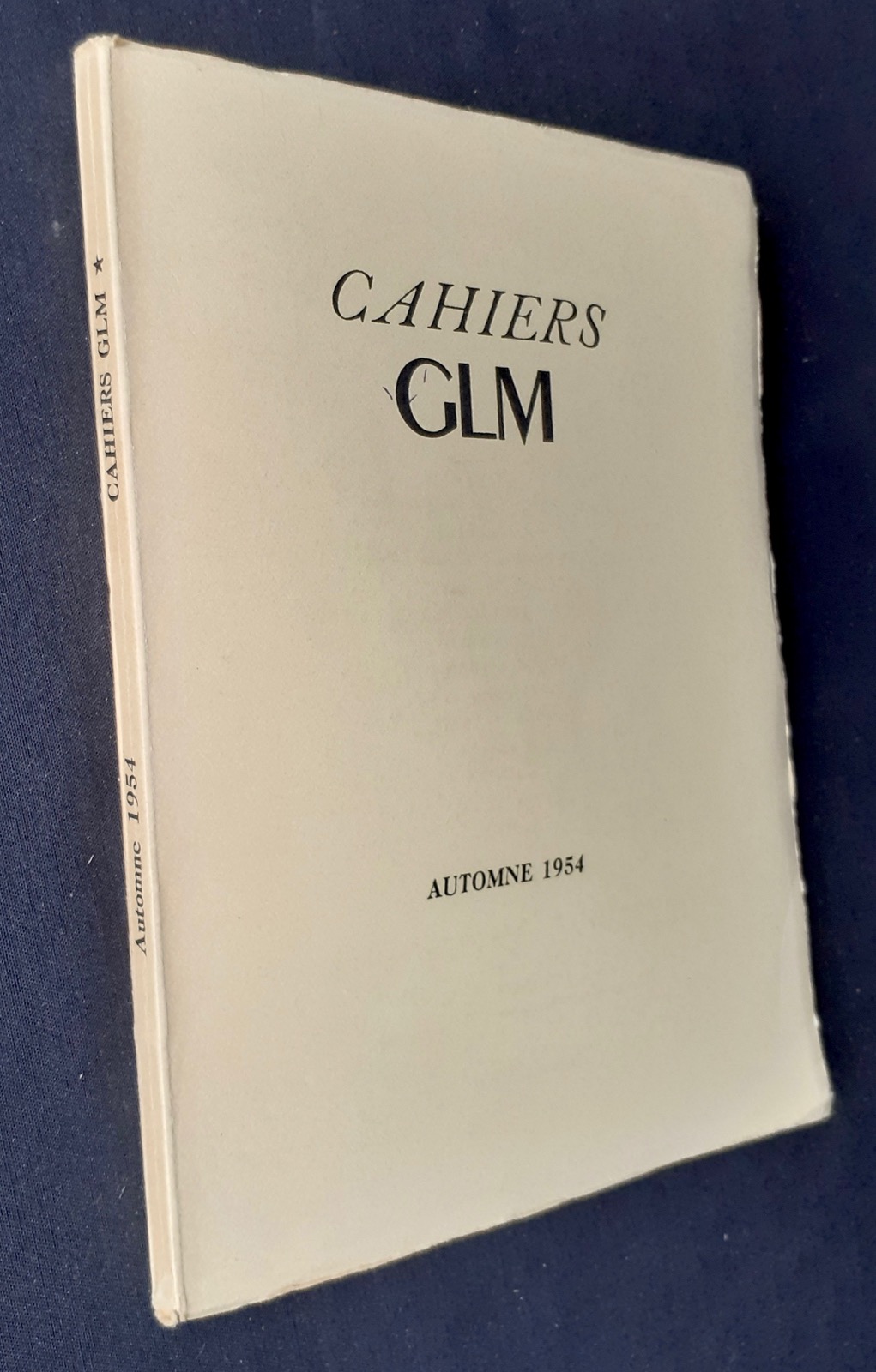 Cahiers GLM: automne 1954. by PASTERNAK (Boris). PREVERT (Jacques ...