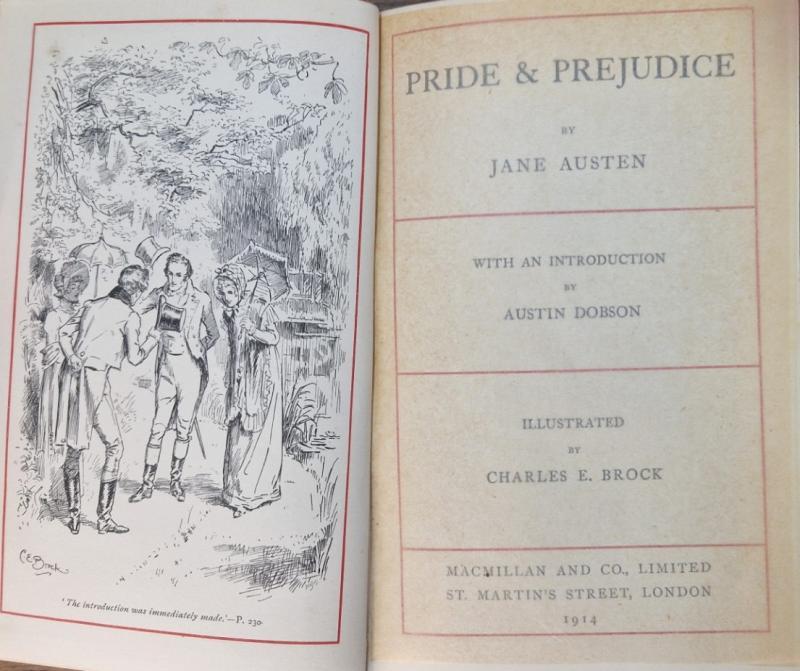Pride and Prejudice with an introduction by Anita Dobson de Jane Austen ...