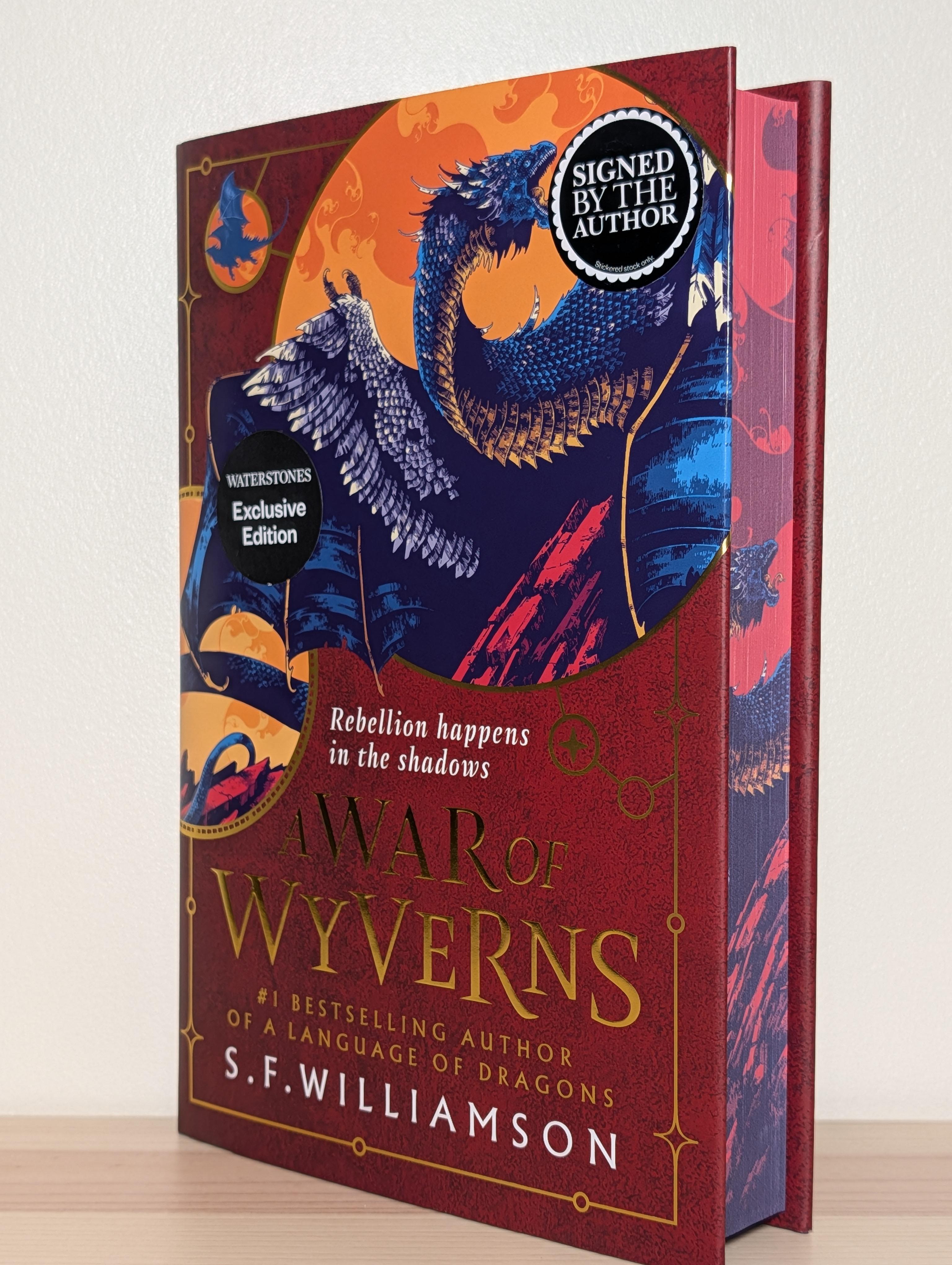 A War of Wyverns (Signed with sprayed edges) by Williamson, S. F.: New ...
