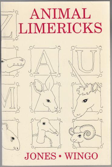 Animal Limericks TWICE SIGNED by Jones, Decatur; Wingo, Marguerite ...