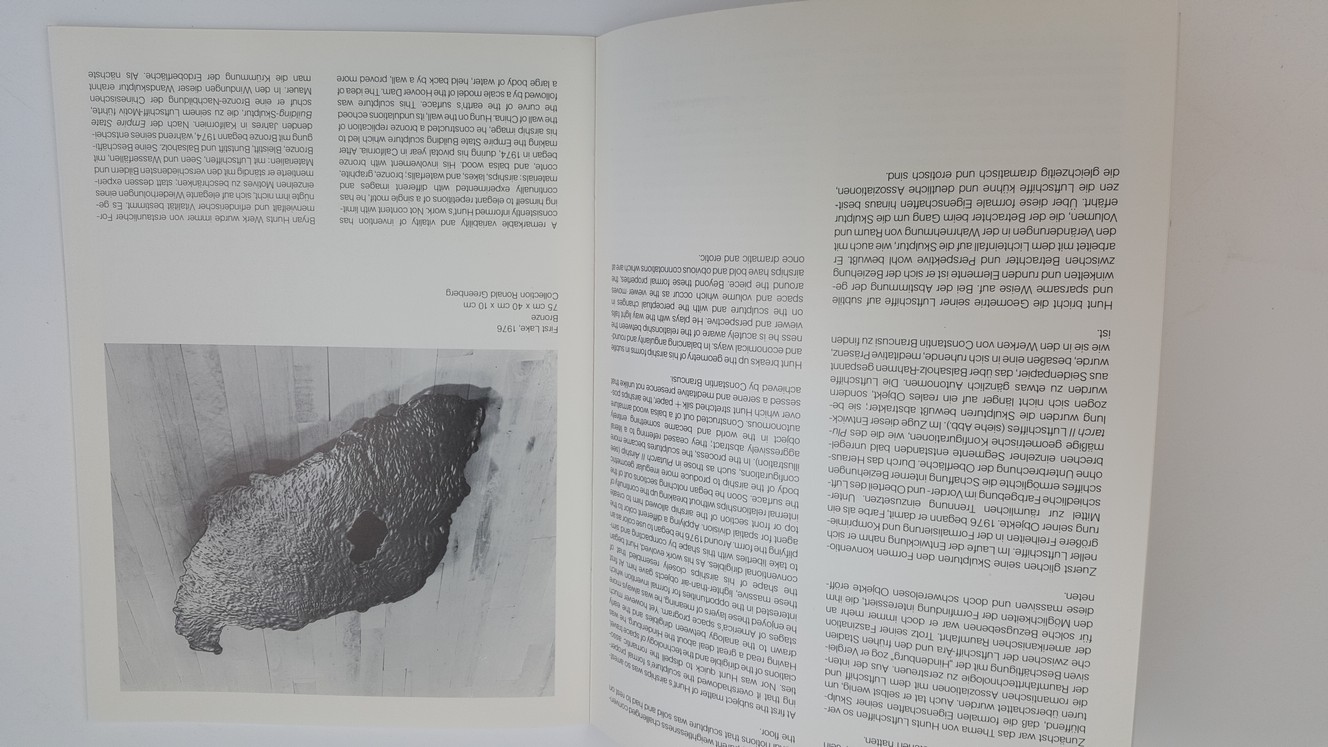 New Masters: Bryan Hunt, An exhibition of the Amerika Haus Berlin ...