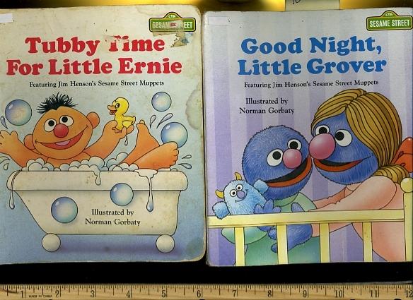 Tubby Time for Little Ernie / Good Night Little Grover [Pictorial ...
