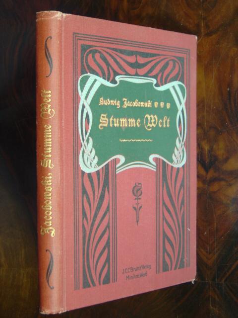 Stumme Welt. Symbole. Skizzen aus dem Nachlass. Herausgegeben von Dr ...