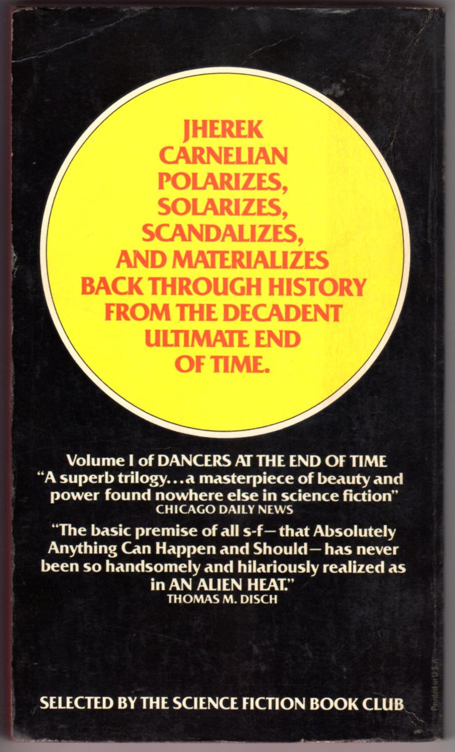 An Alien Heat (An Jherek Carnelian adventure) by Moorcock, Michael ...