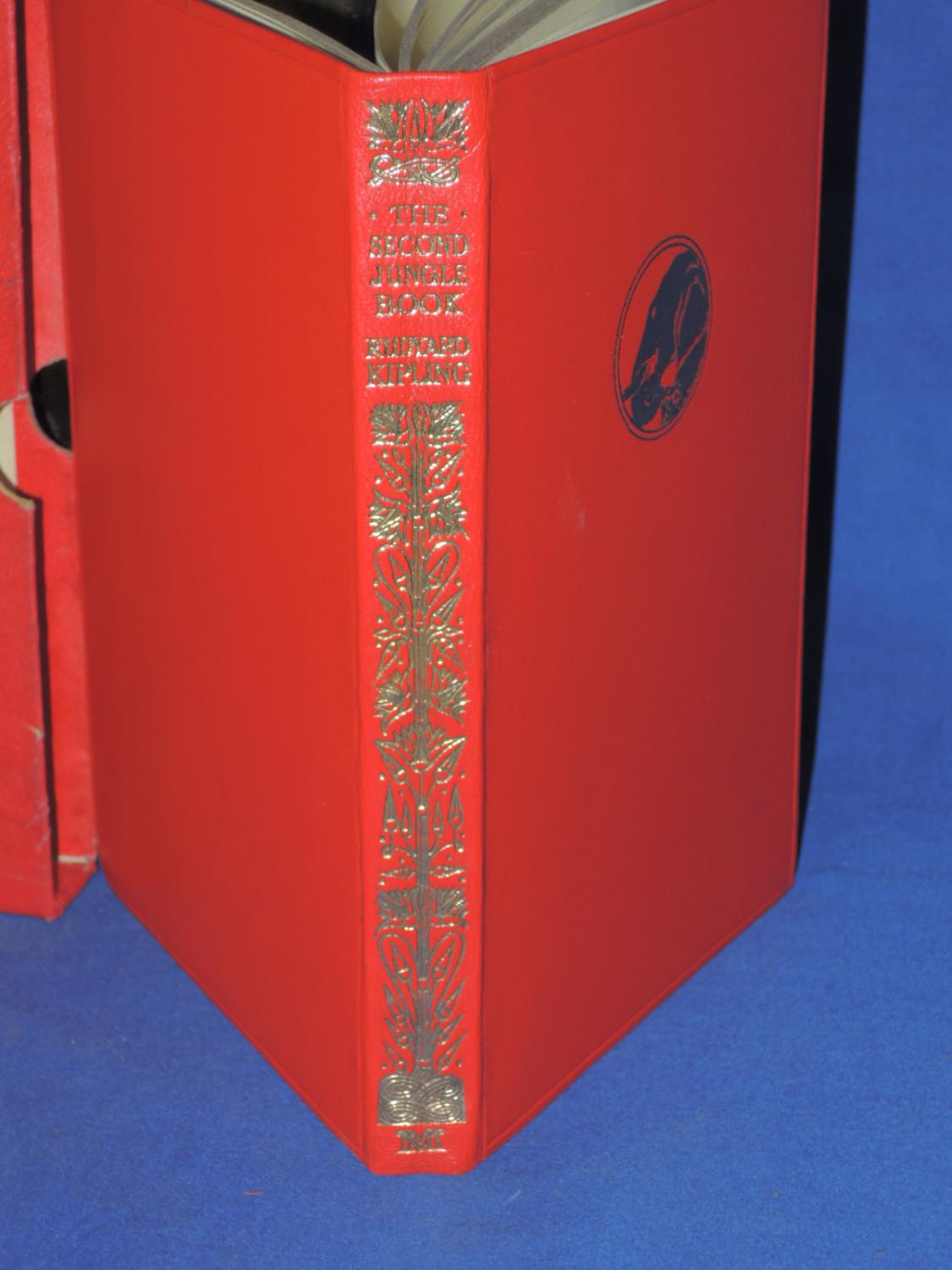 The Second Jungle Book by Kipling, Rudyard: GIFT QUALITY. LEATHER RED ...