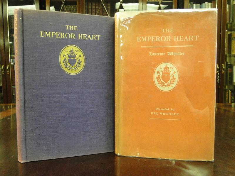 THE EMPEROR HEART by Whistler, Laurence: Good Cloth (1937) First ...
