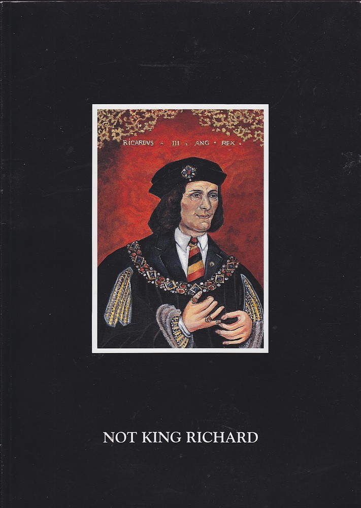 Not King Richard par Hodgetts, Michael: Very Good Softcover (Stiff Card ...