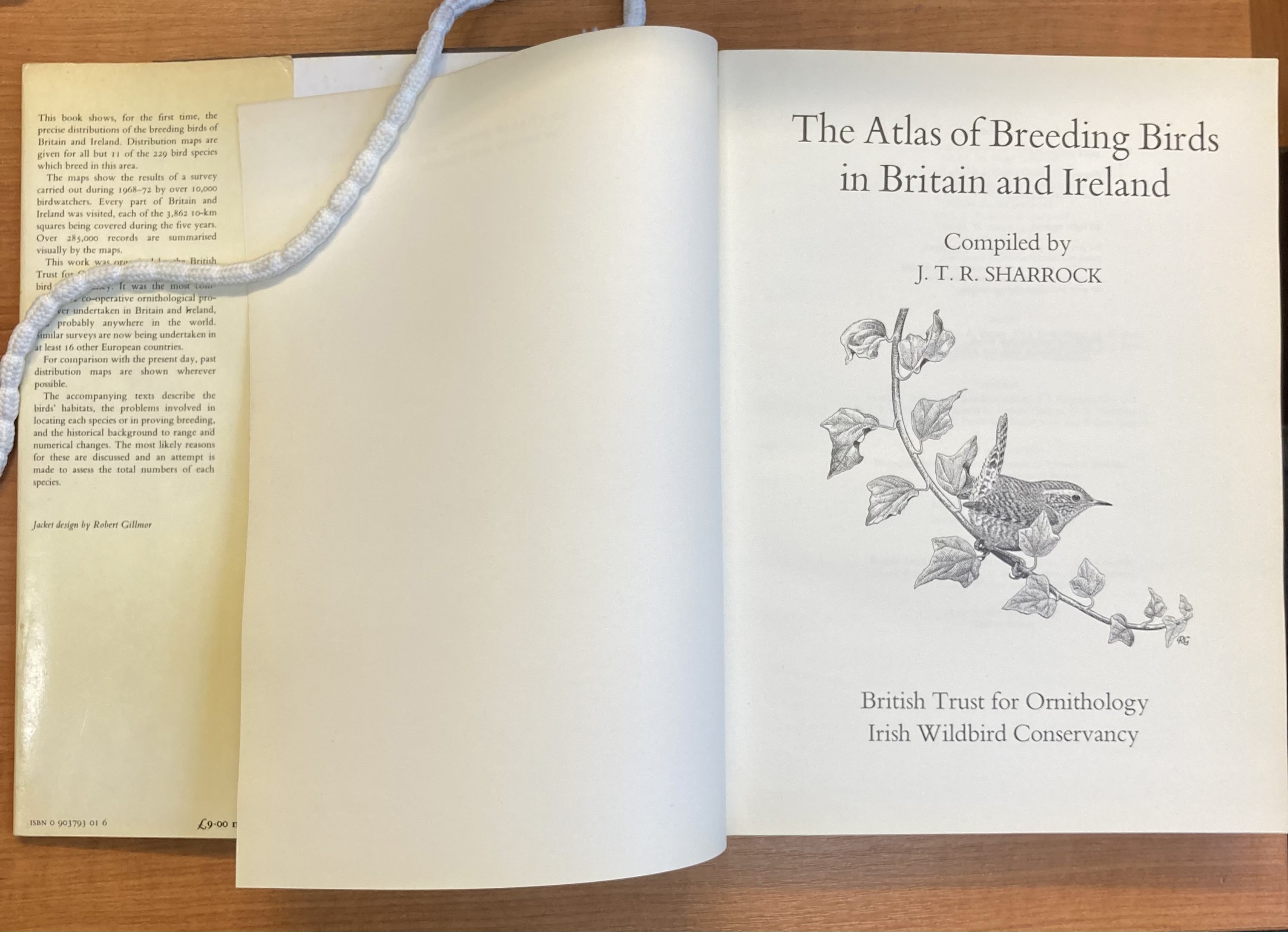 The Atlas of Breeding Birds in Britain and Ireland by SHARROCK, J. T. R ...