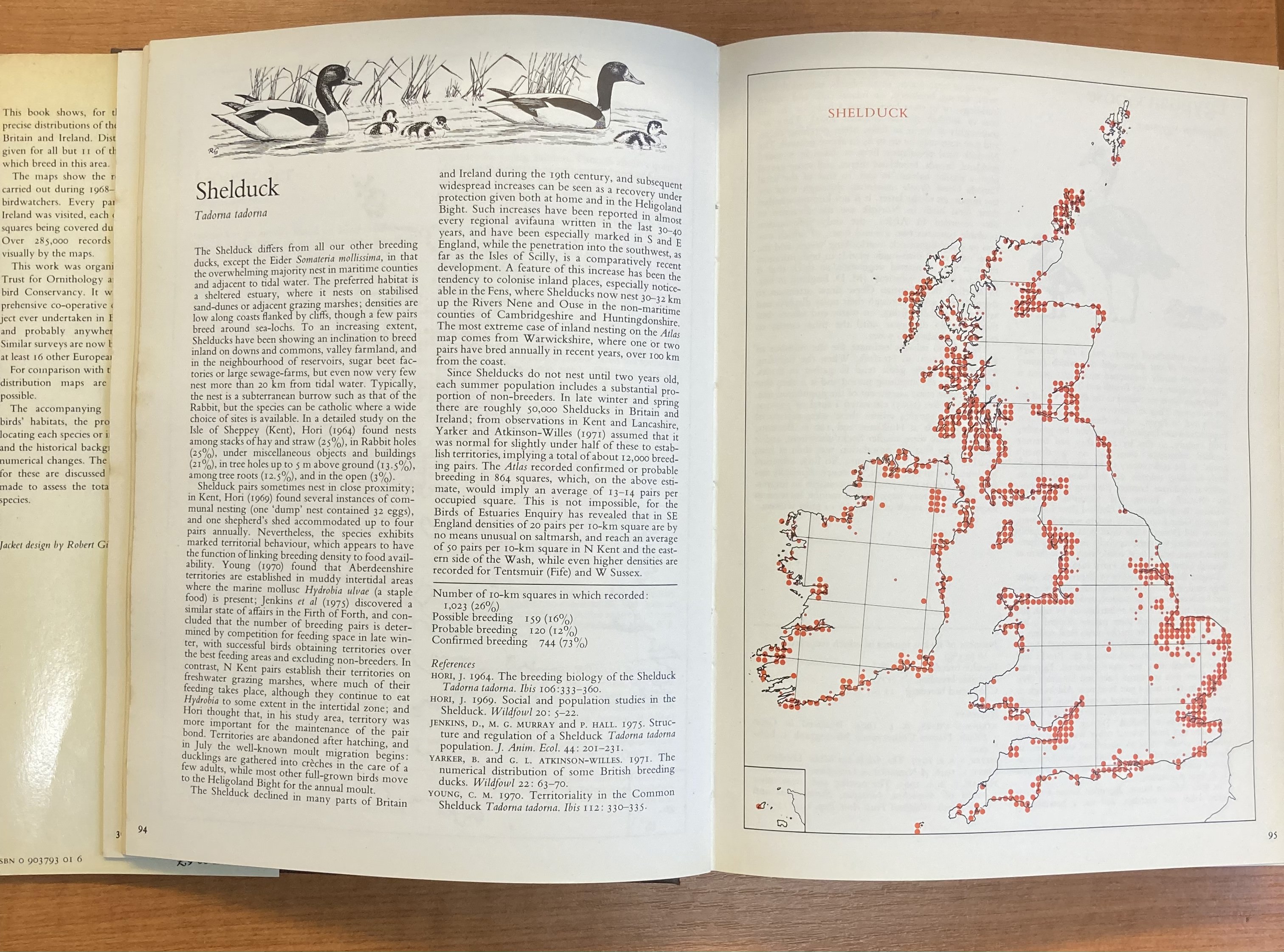 The Atlas of Breeding Birds in Britain and Ireland by SHARROCK, J. T. R ...
